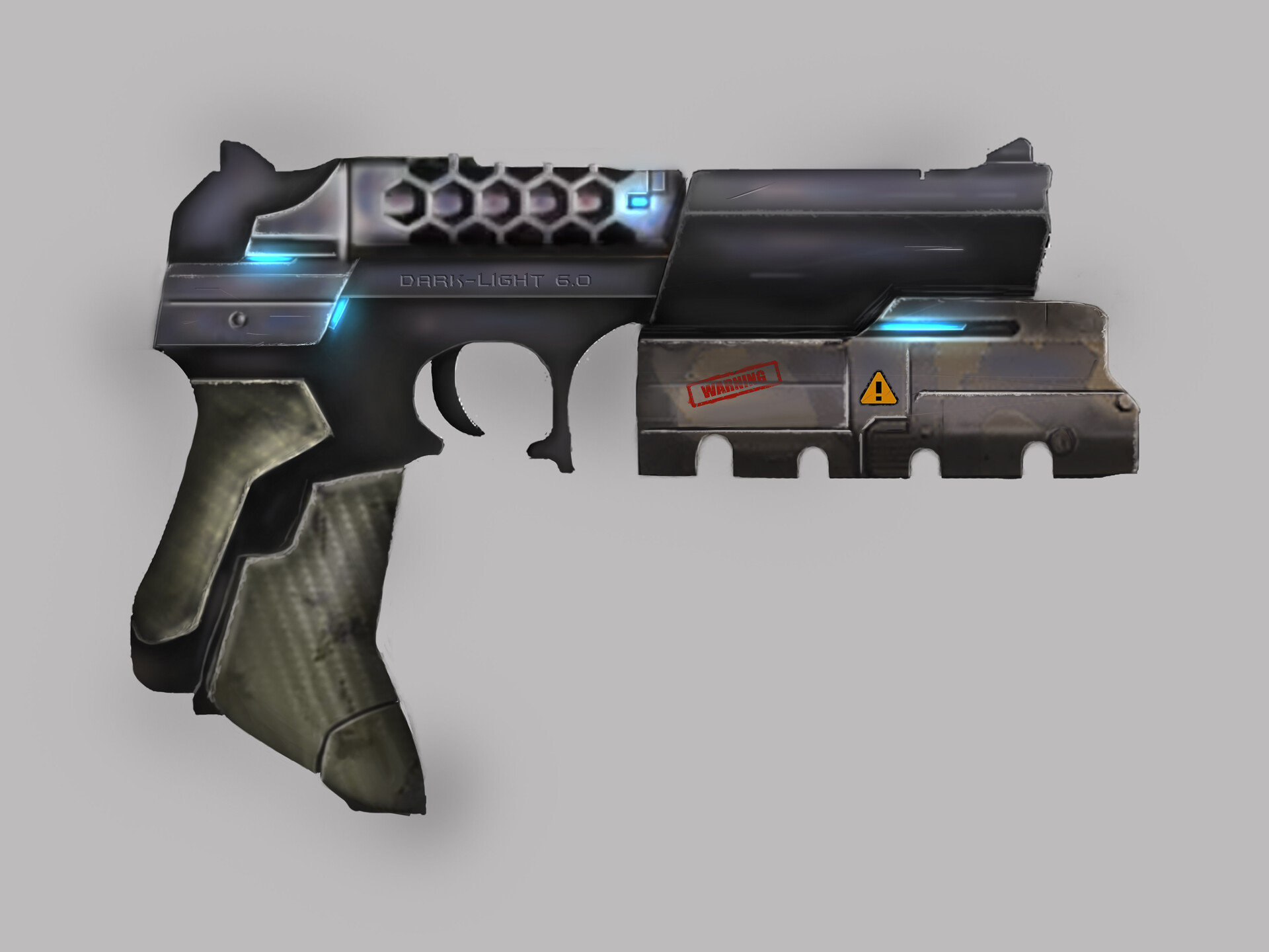 ArtStation - Futuristic Weapon