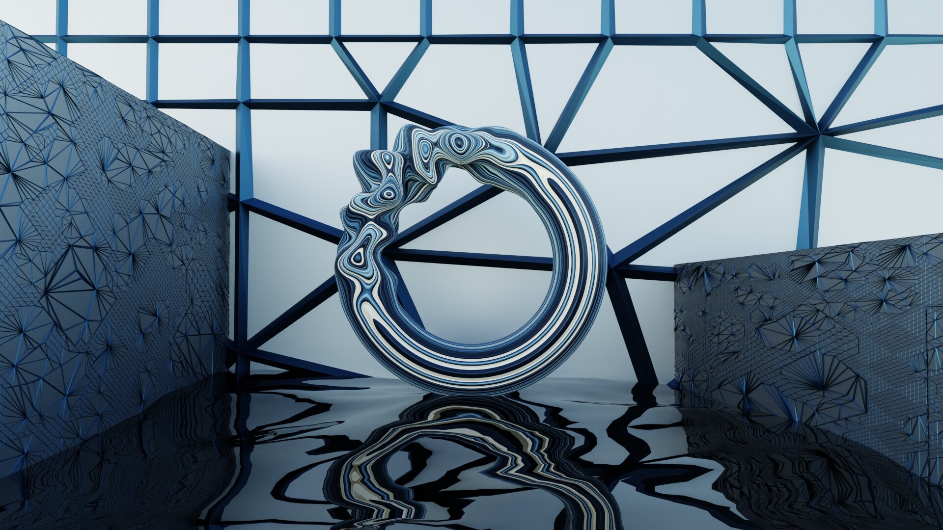 ArtStation - abstract render of today