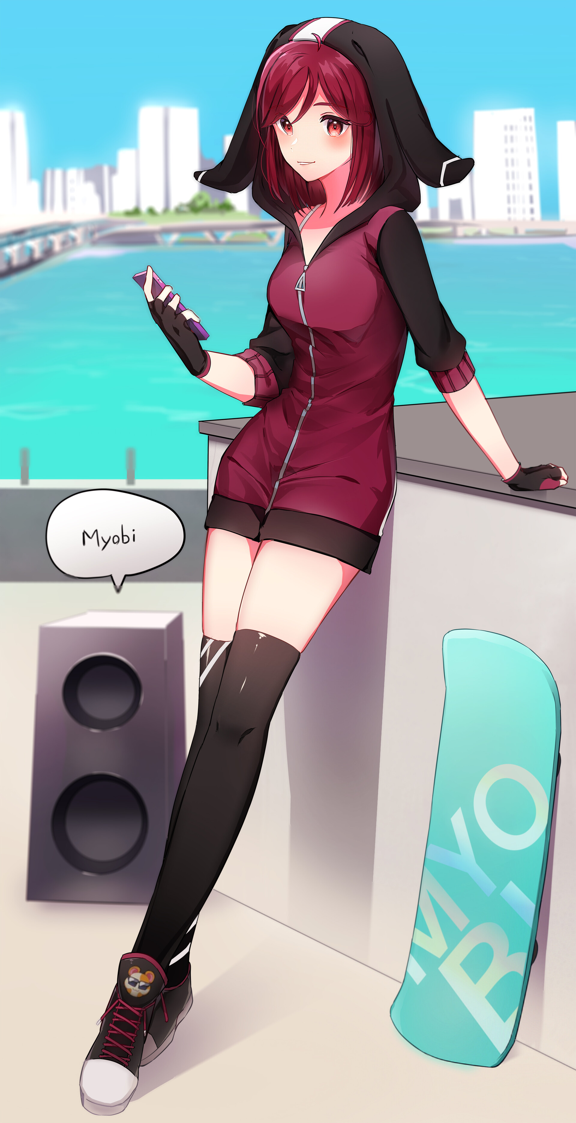 ArtStation - Vtuber illust commission - Myobi