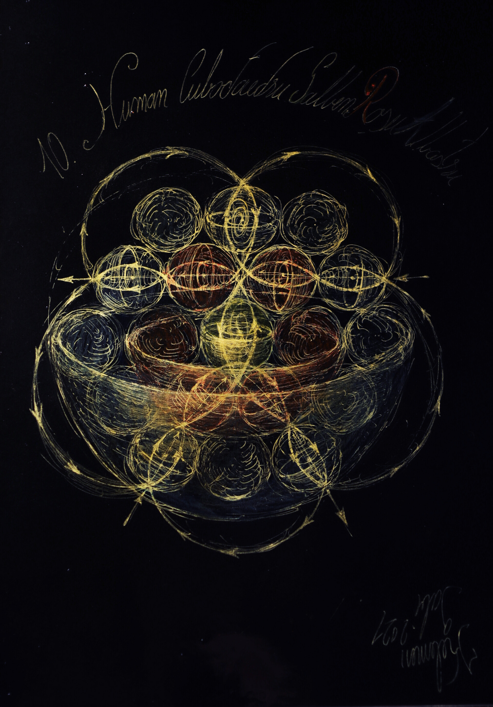 ArtStation - Human 3 sphere vortex hexagon