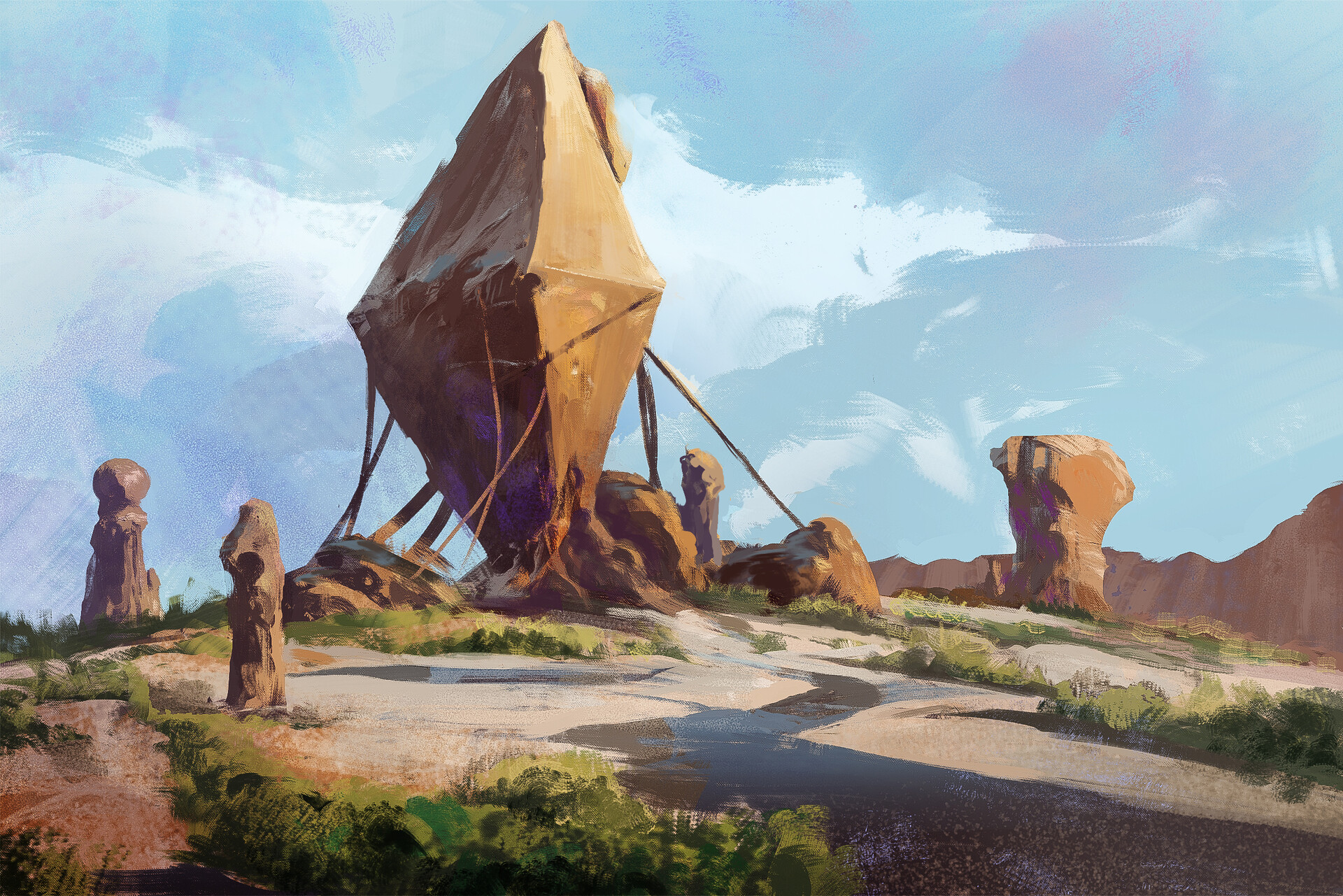 ArtStation - Etherium in Stone Age