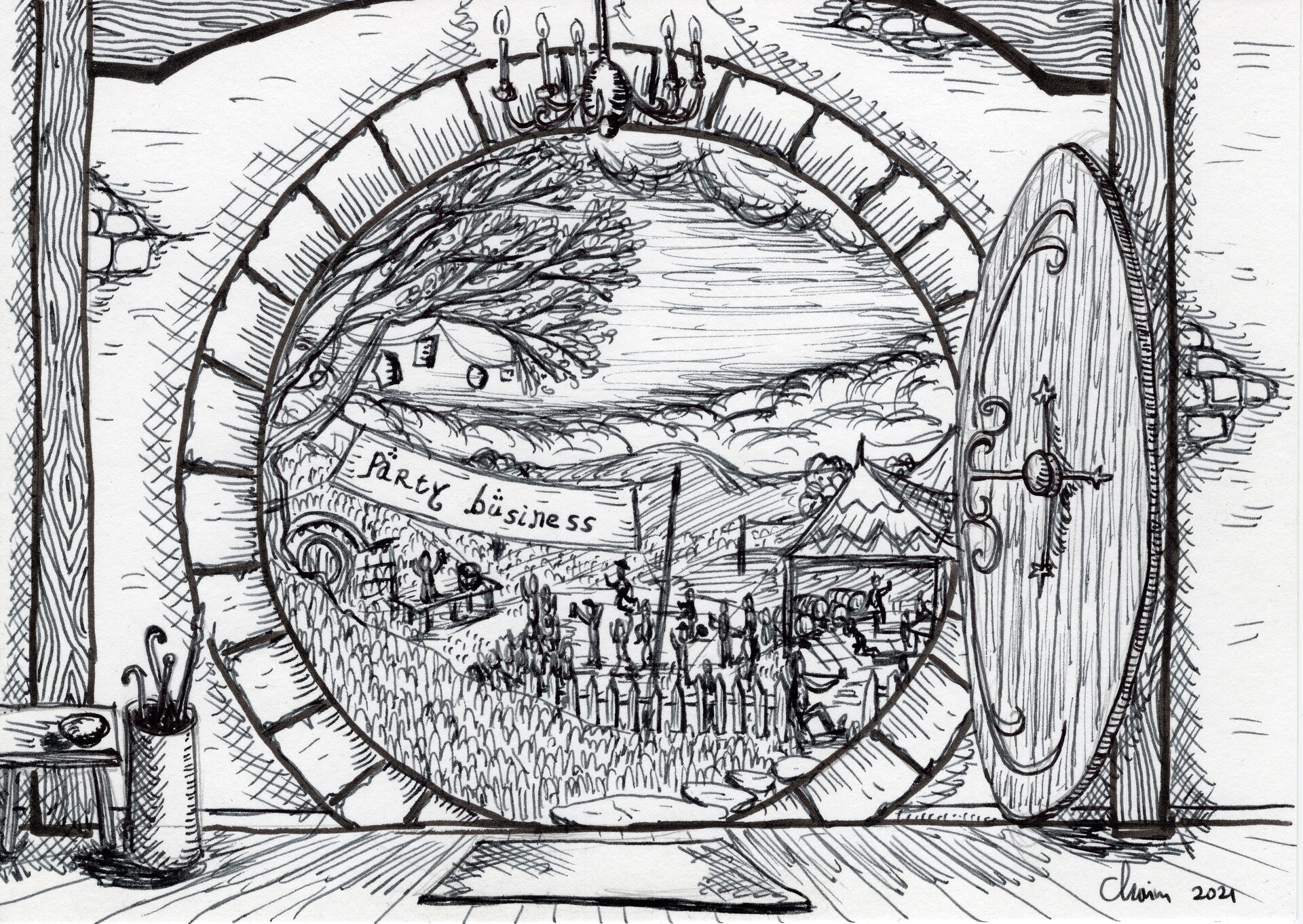 ArtStation - Hobbit Party