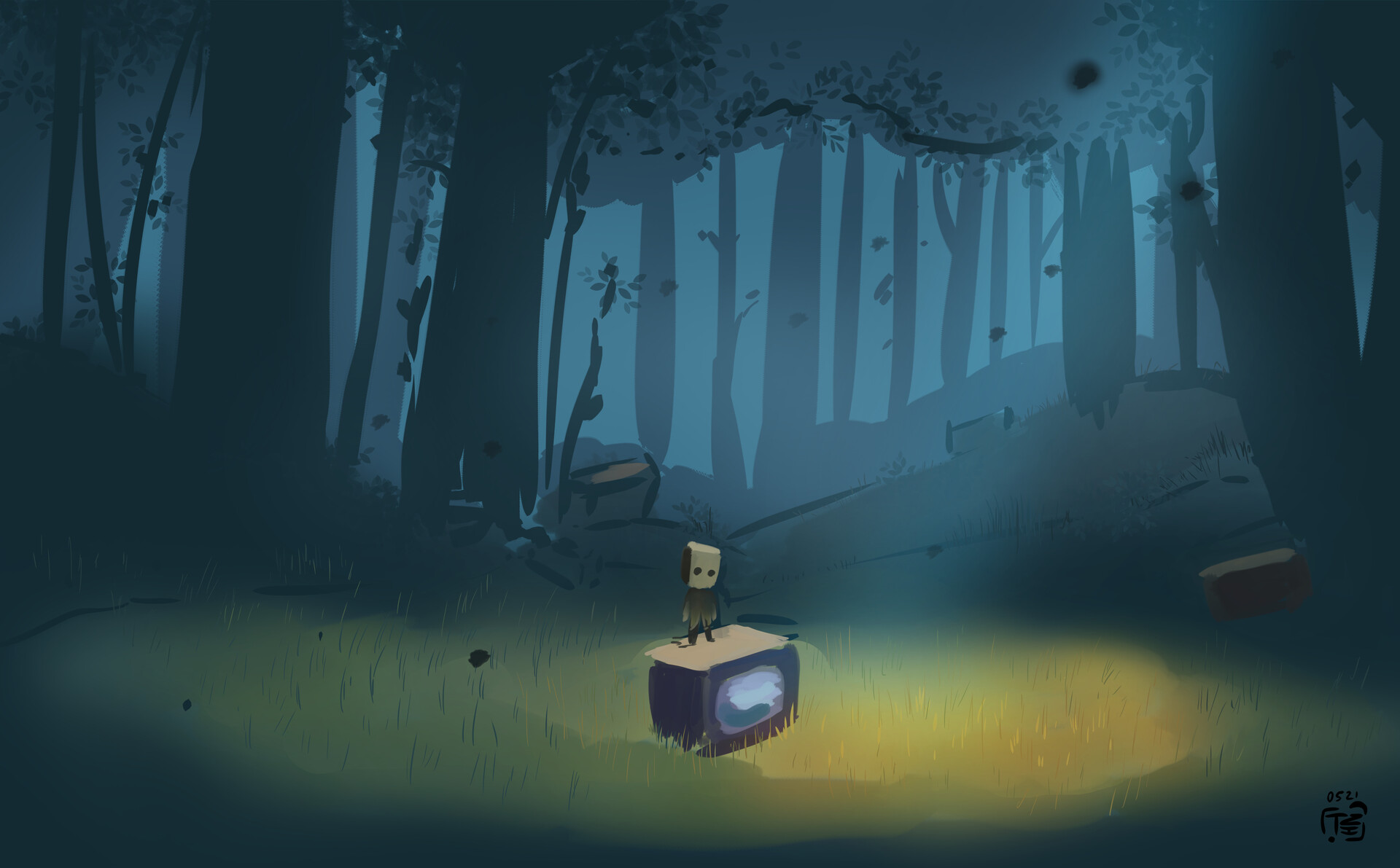 ArtStation - Little Nightmare 2 — Ambiant wip