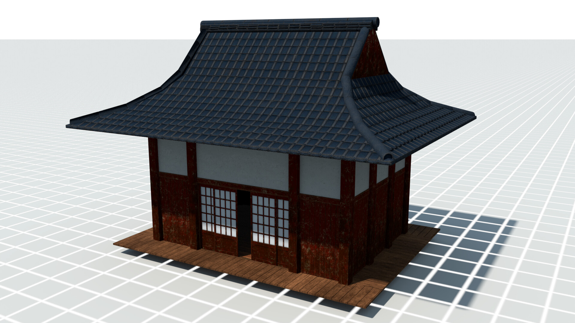 ArtStation - Asia traditional house