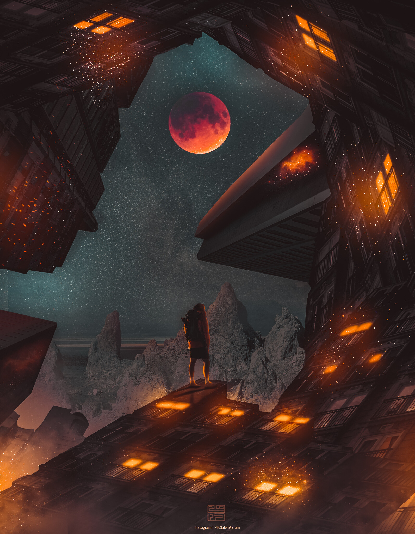 ArtStation - Out of the Windows | Digital Art