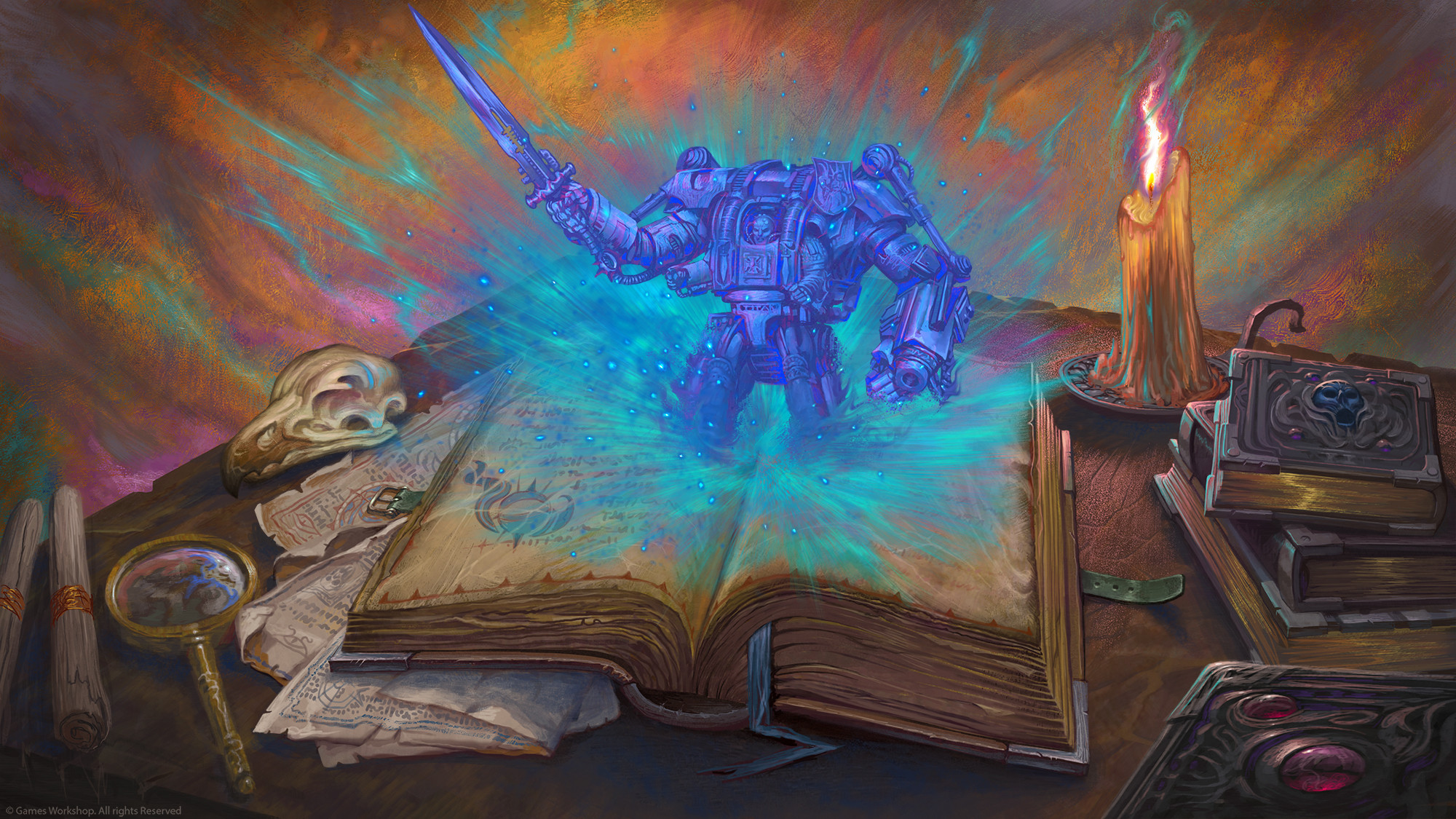 Book of Tzeentch by Firat Solhan : r/ImaginaryWarhammer