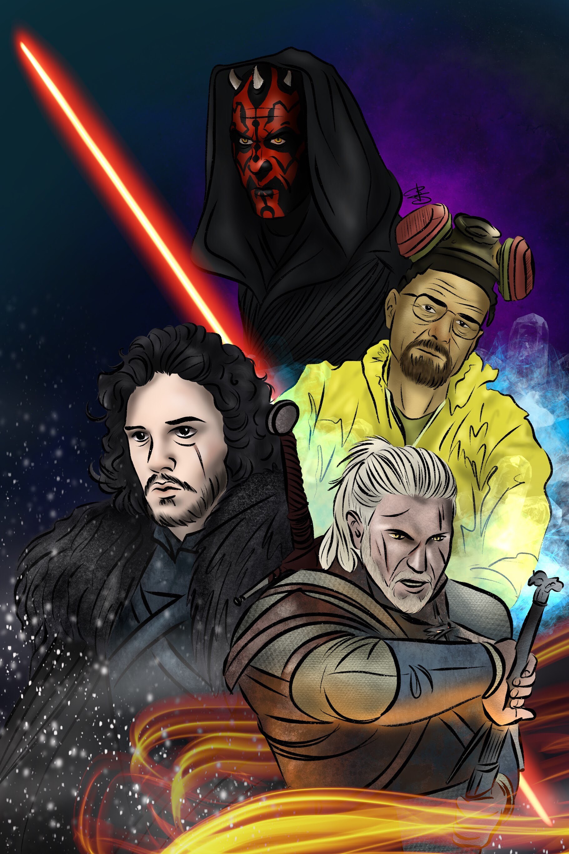 ArtStation - geek mashup