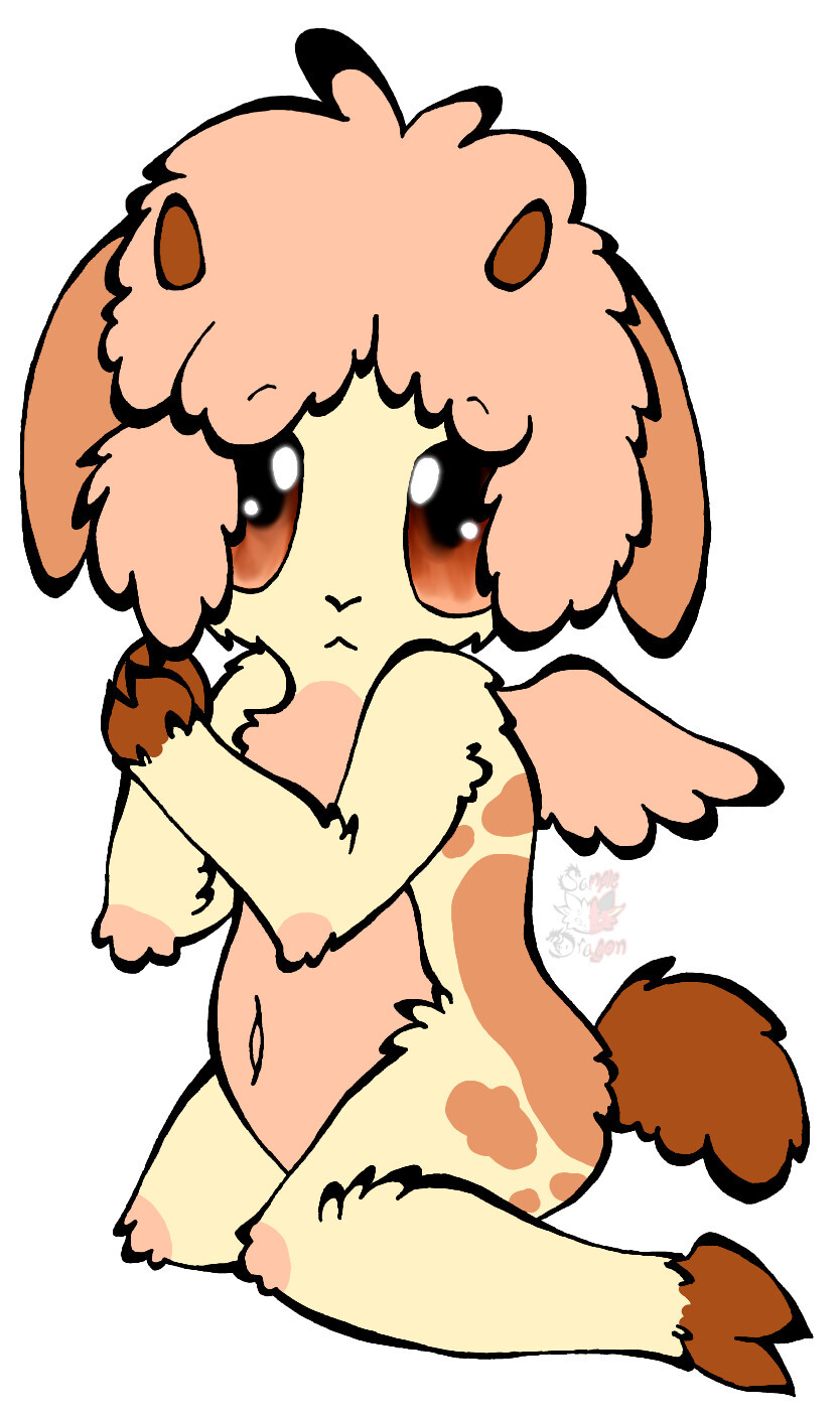 how to draw sheep furry