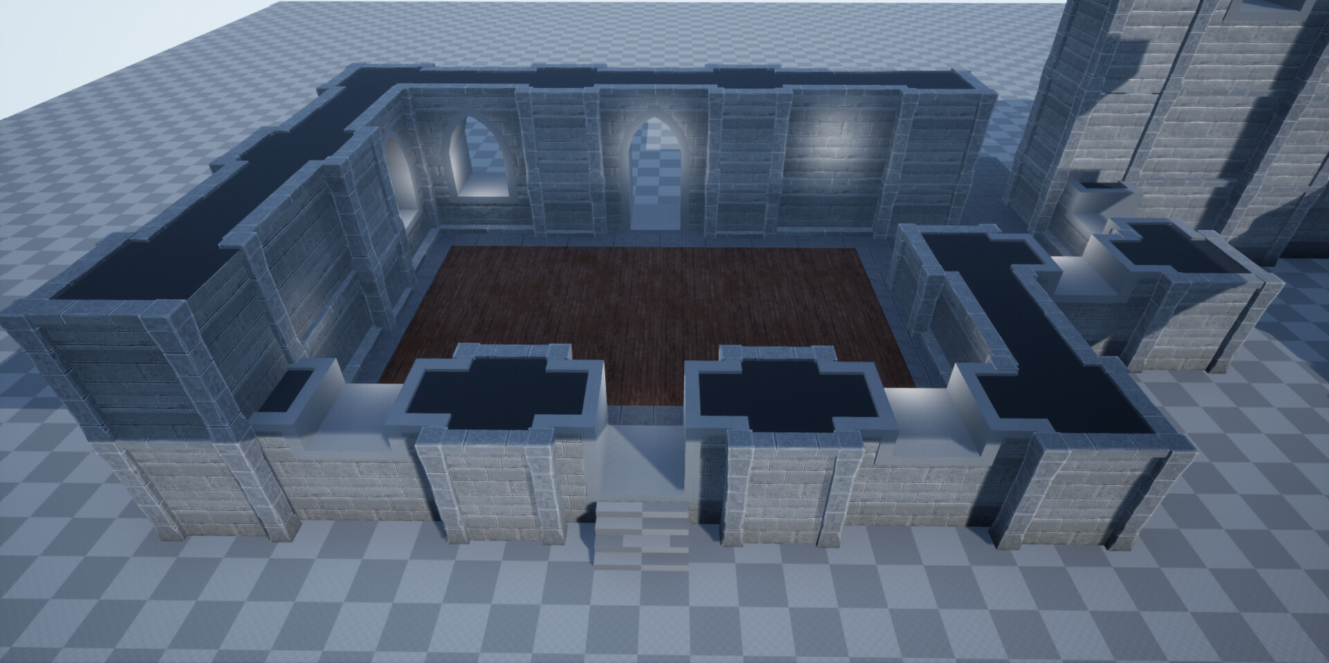 ArtStation - Top Down Castle preview