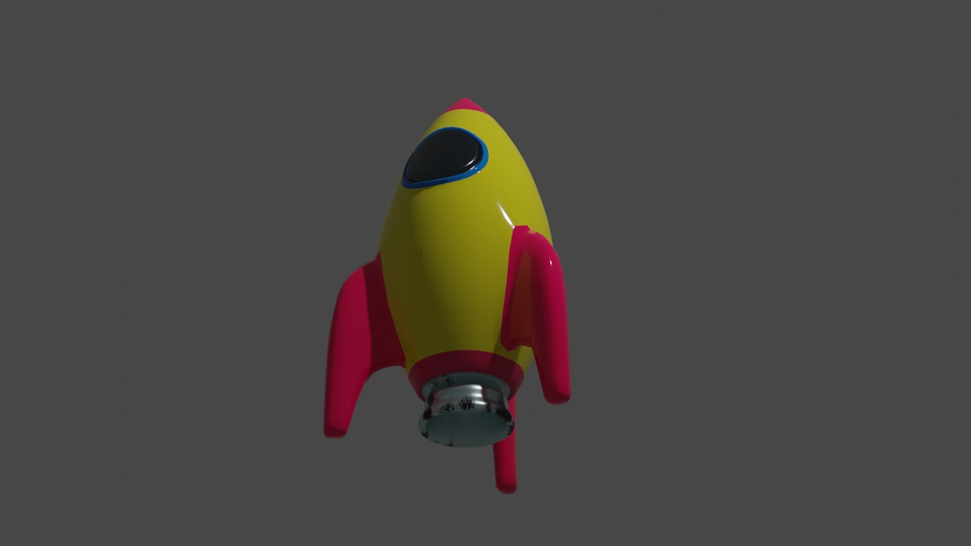 ArtStation - Cartoon Rocket