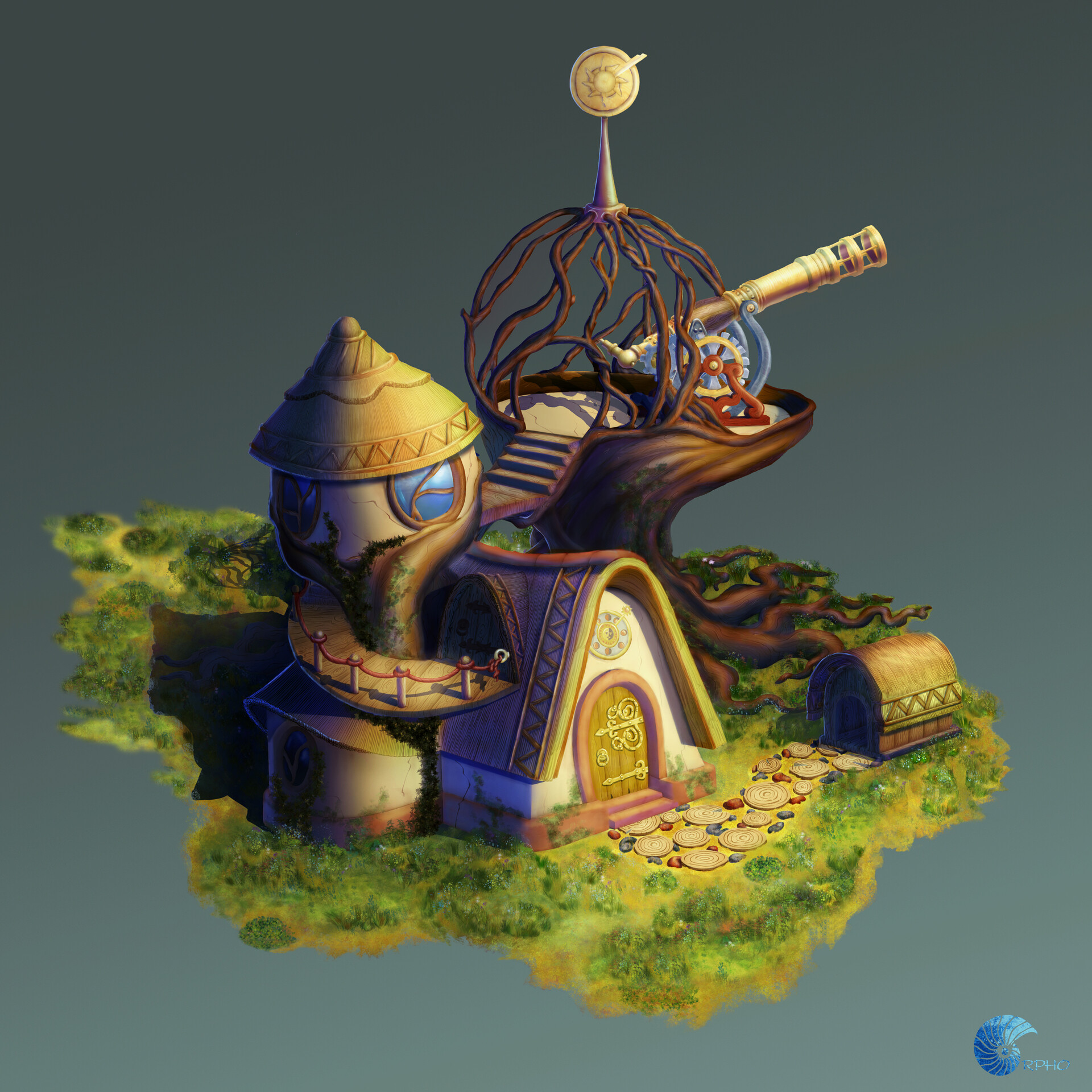 ArtStation - Stargazer's house