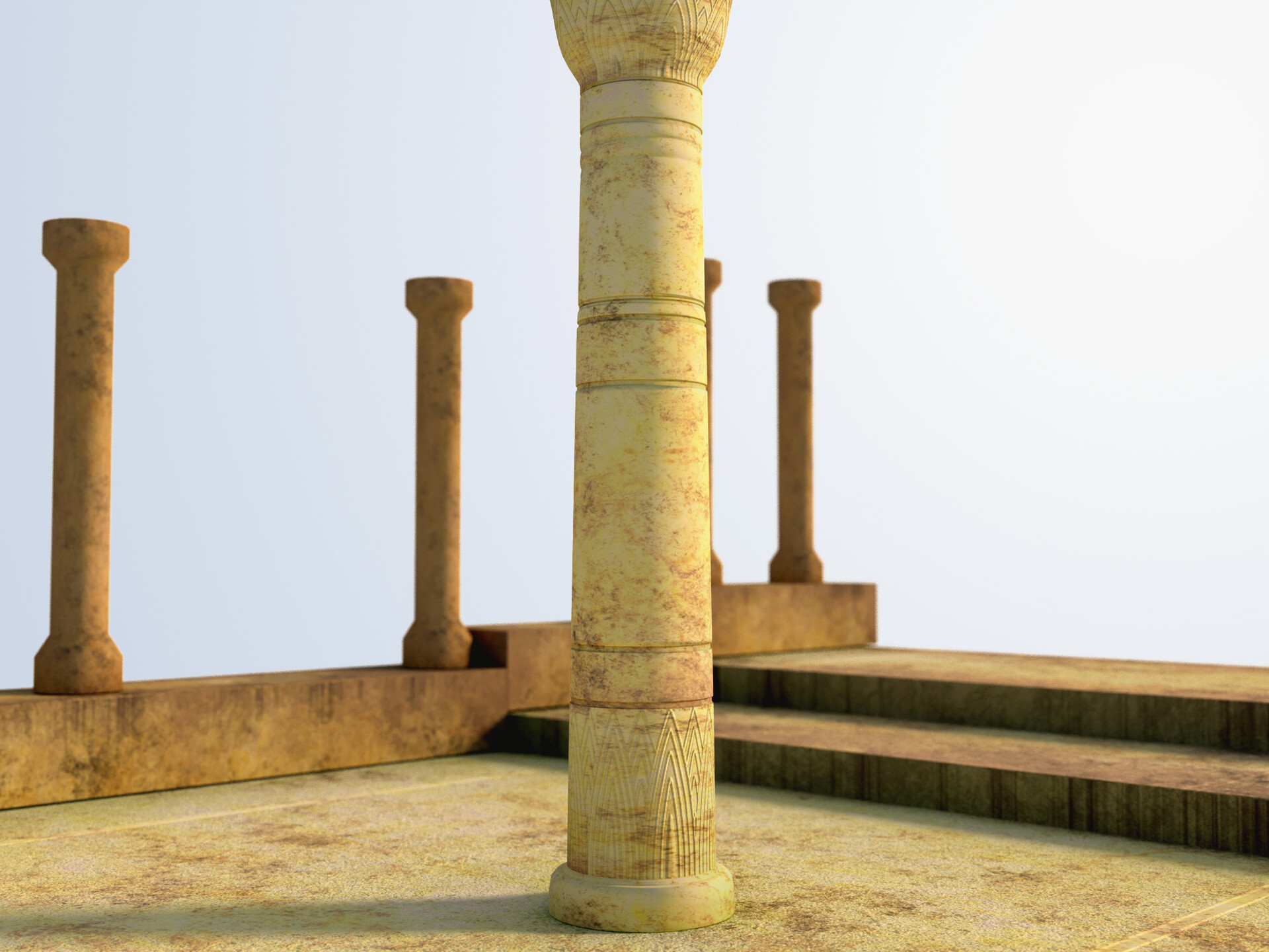 ArtStation - Antique Column