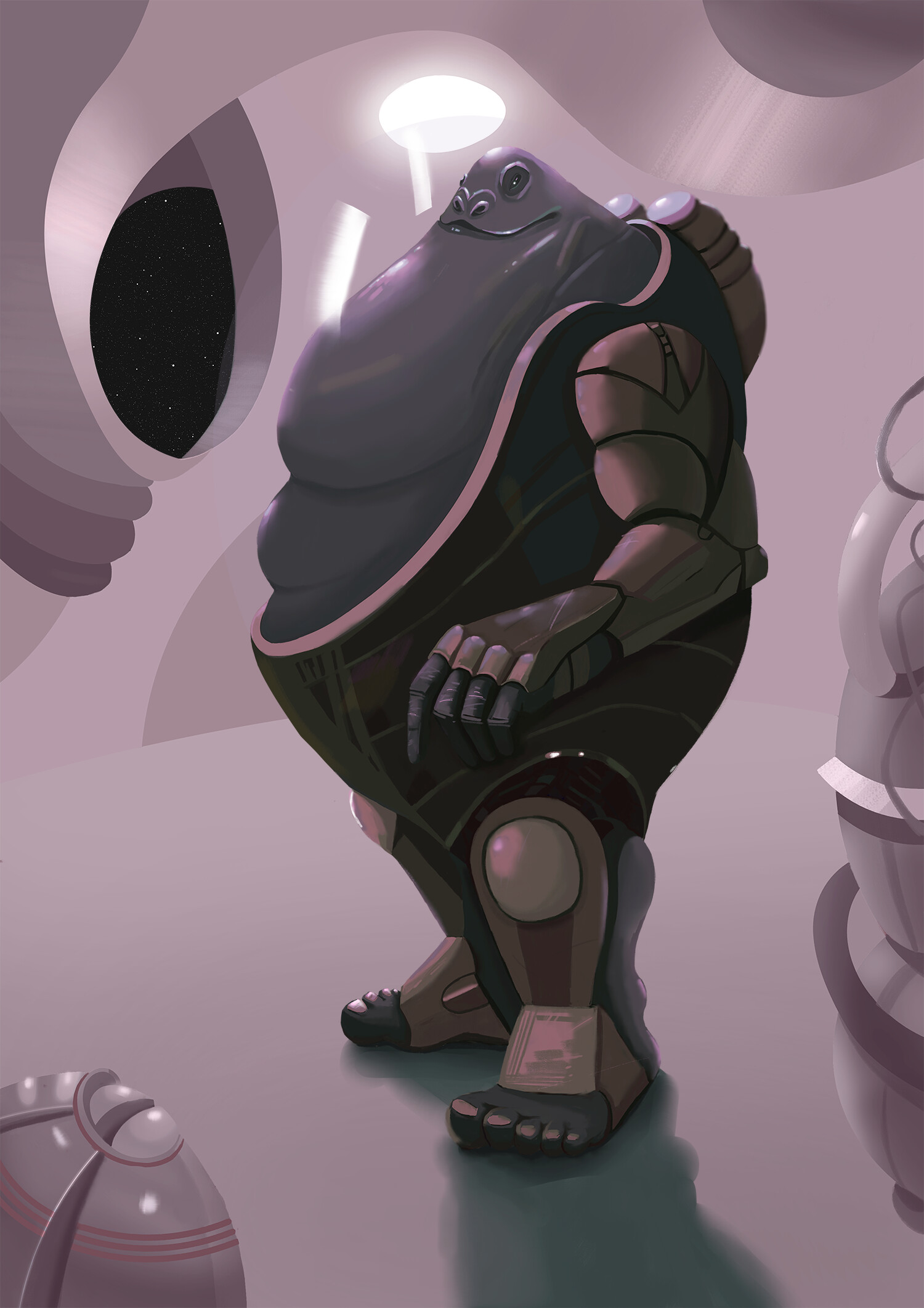 ArtStation - space toad