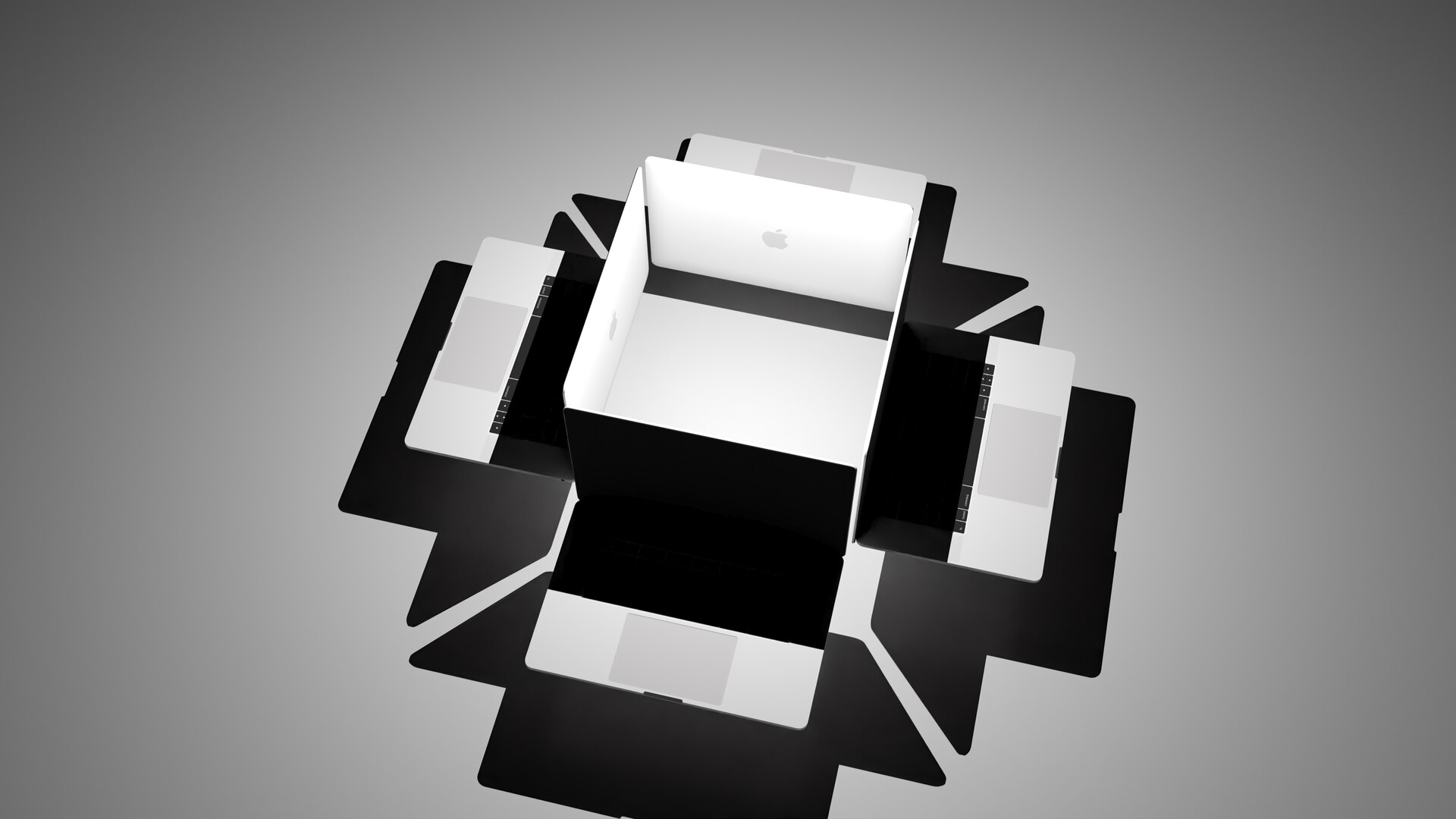 ArtStation - Apple Styled Render