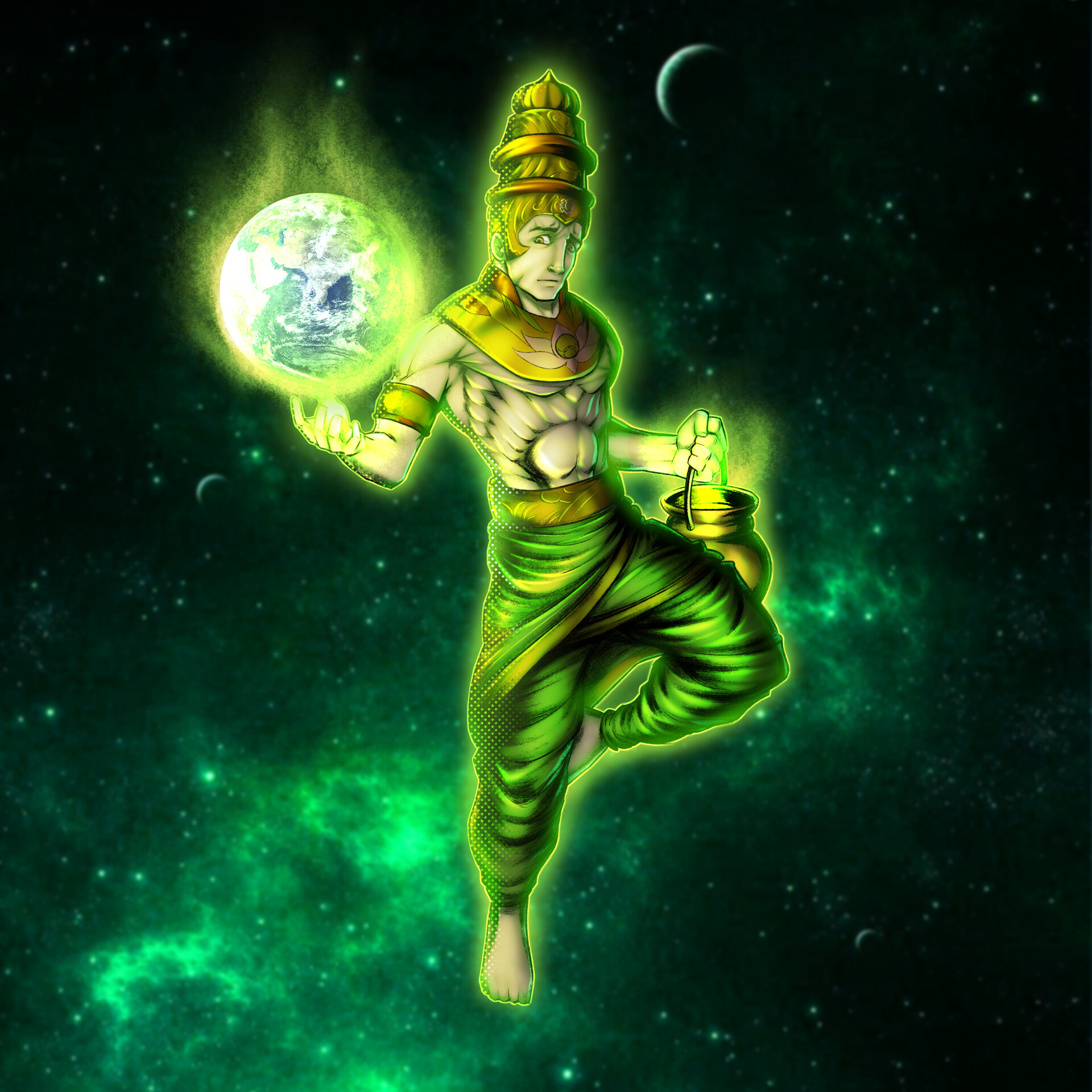 ArtStation - Dhanvantari