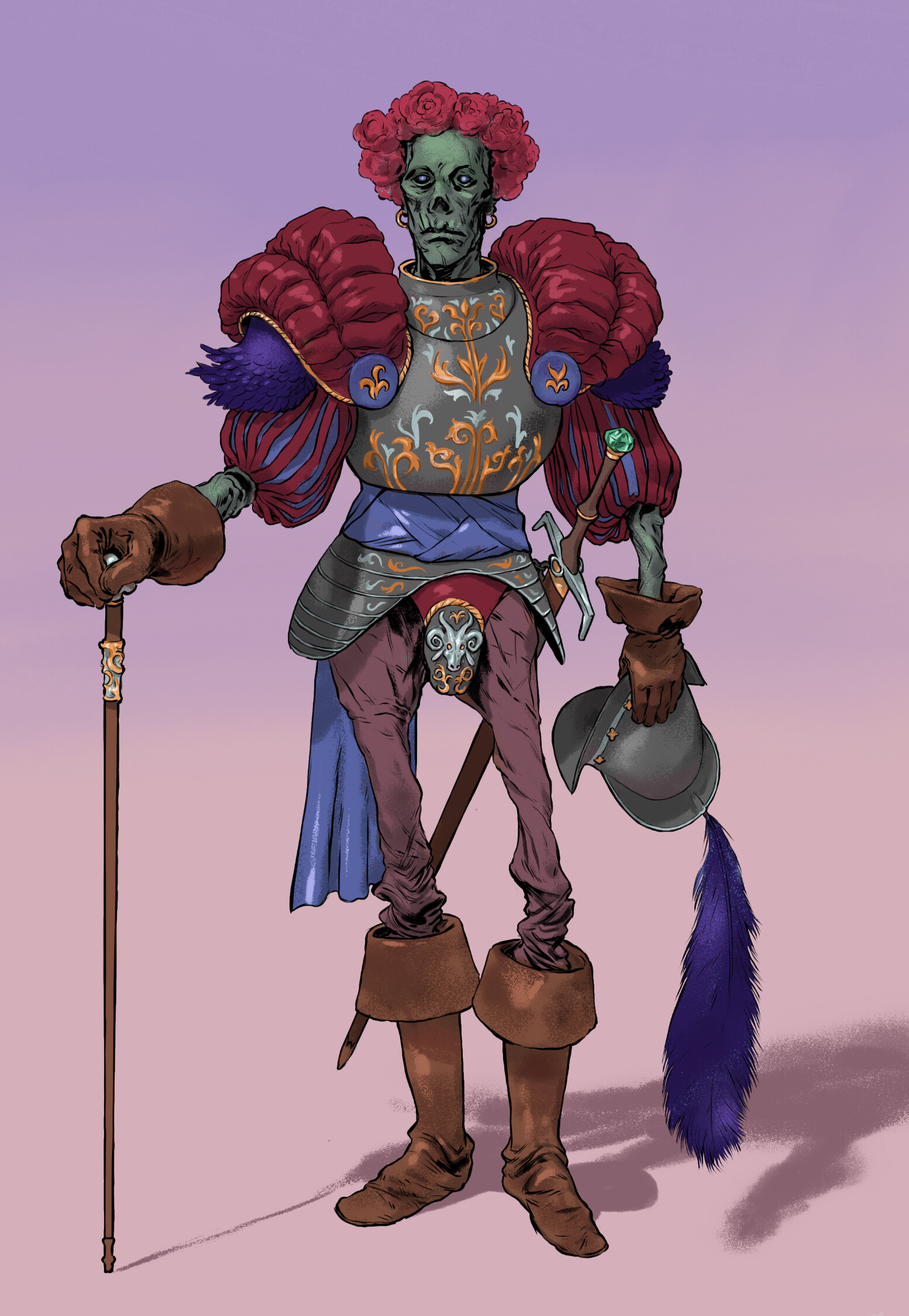 ArtStation - undead captain