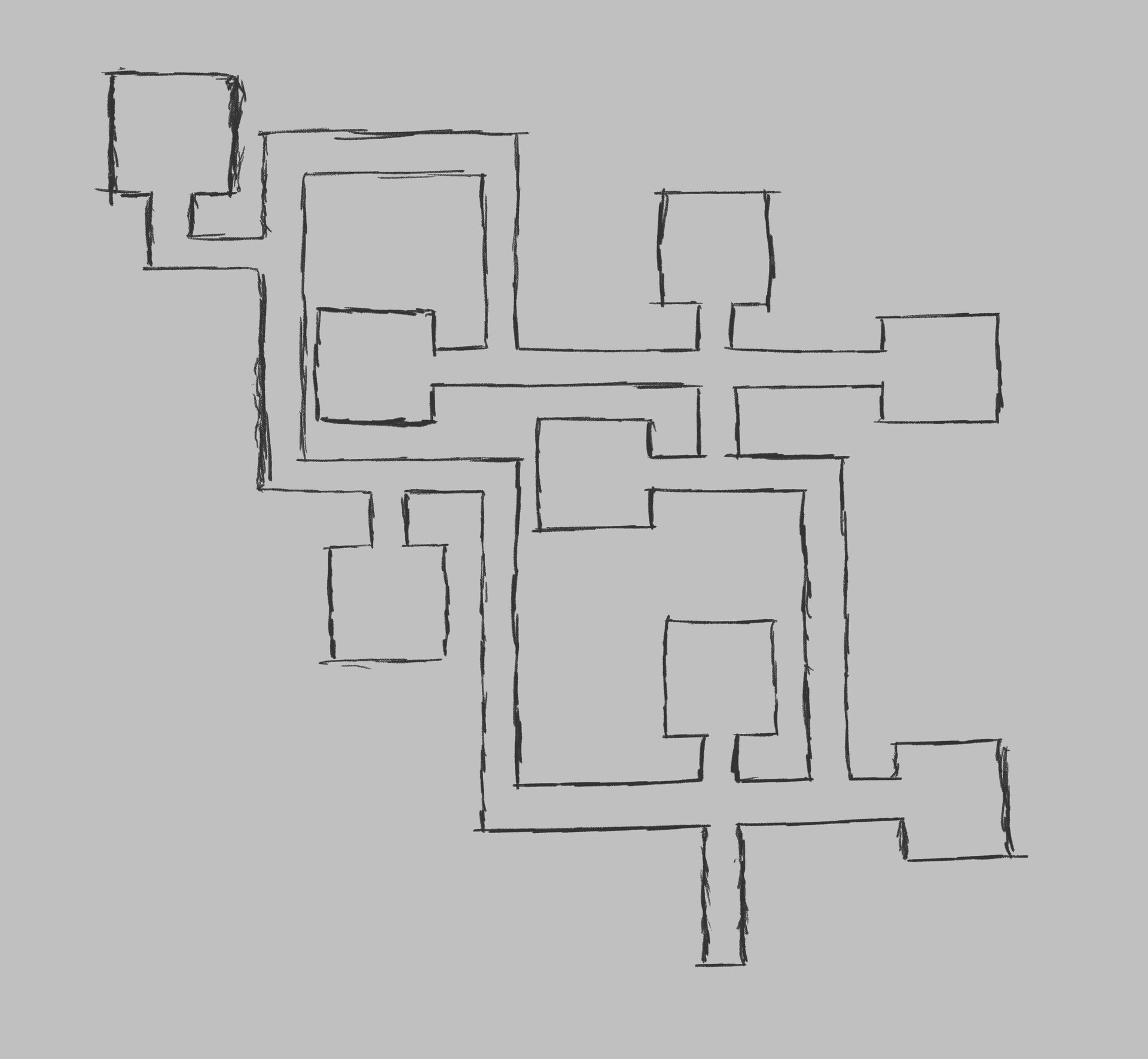 ArtStation - Level Design Sketch