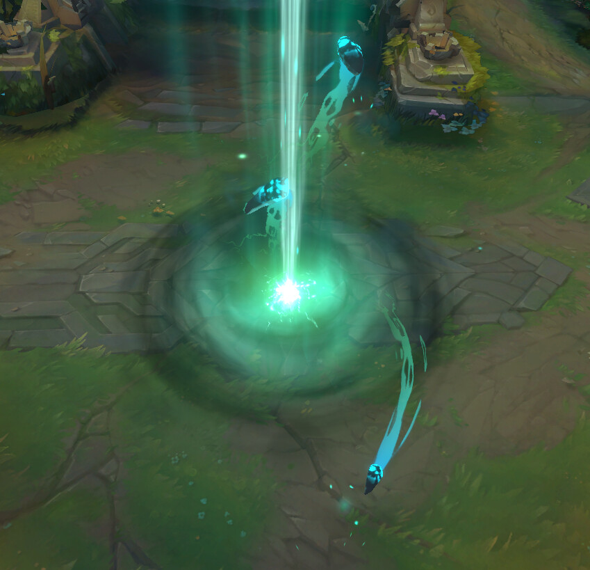 Illia Zubariev - LOL fanart Necromancer portal VFX