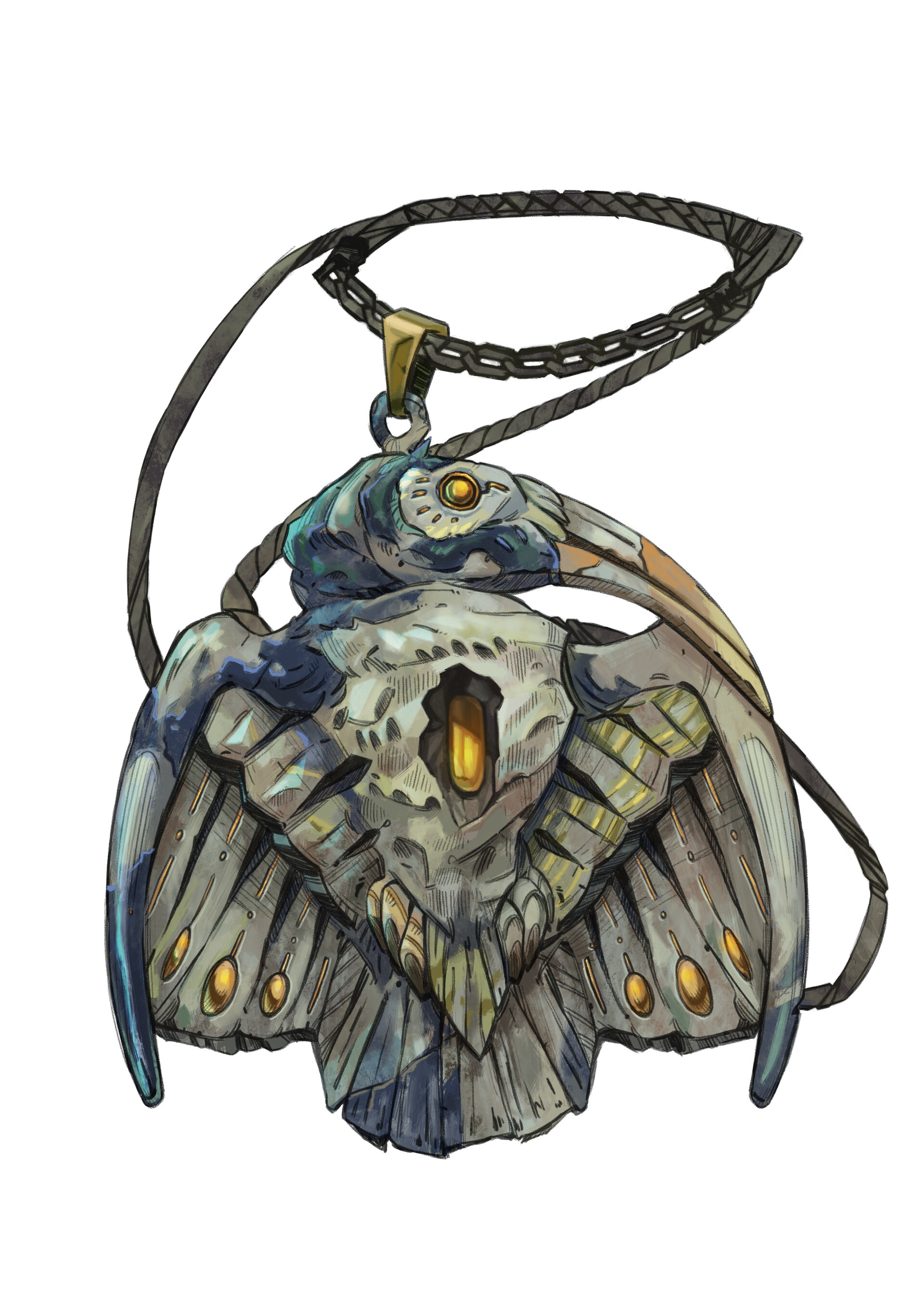 ArtStation - Pendant design Crónicas del Ocaso