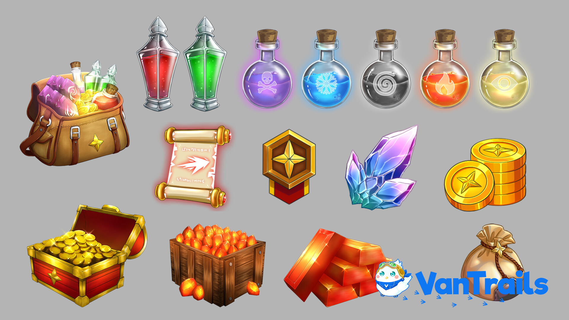 ArtStation - Soul Spira - Game Items & Icon