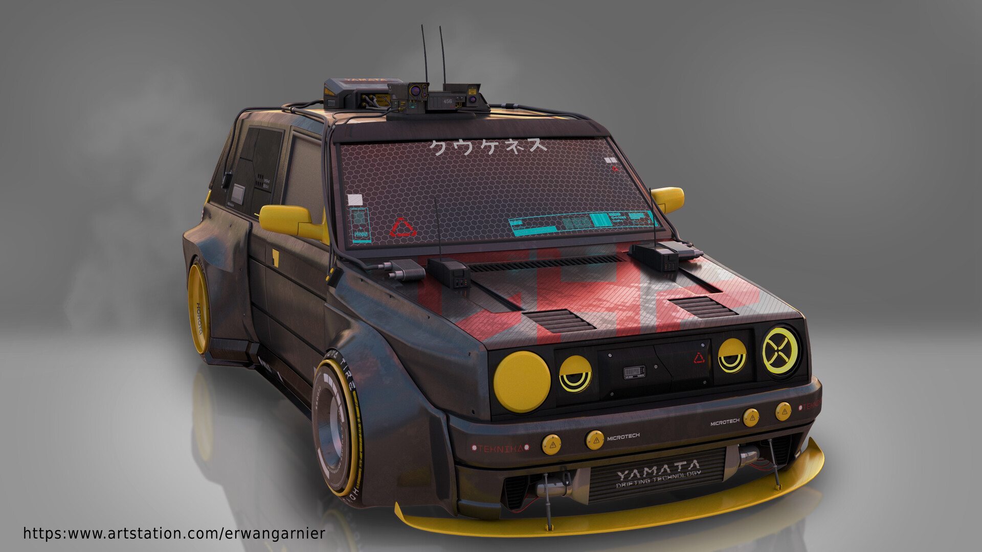 ArtStation - Cyberpunk GOLF