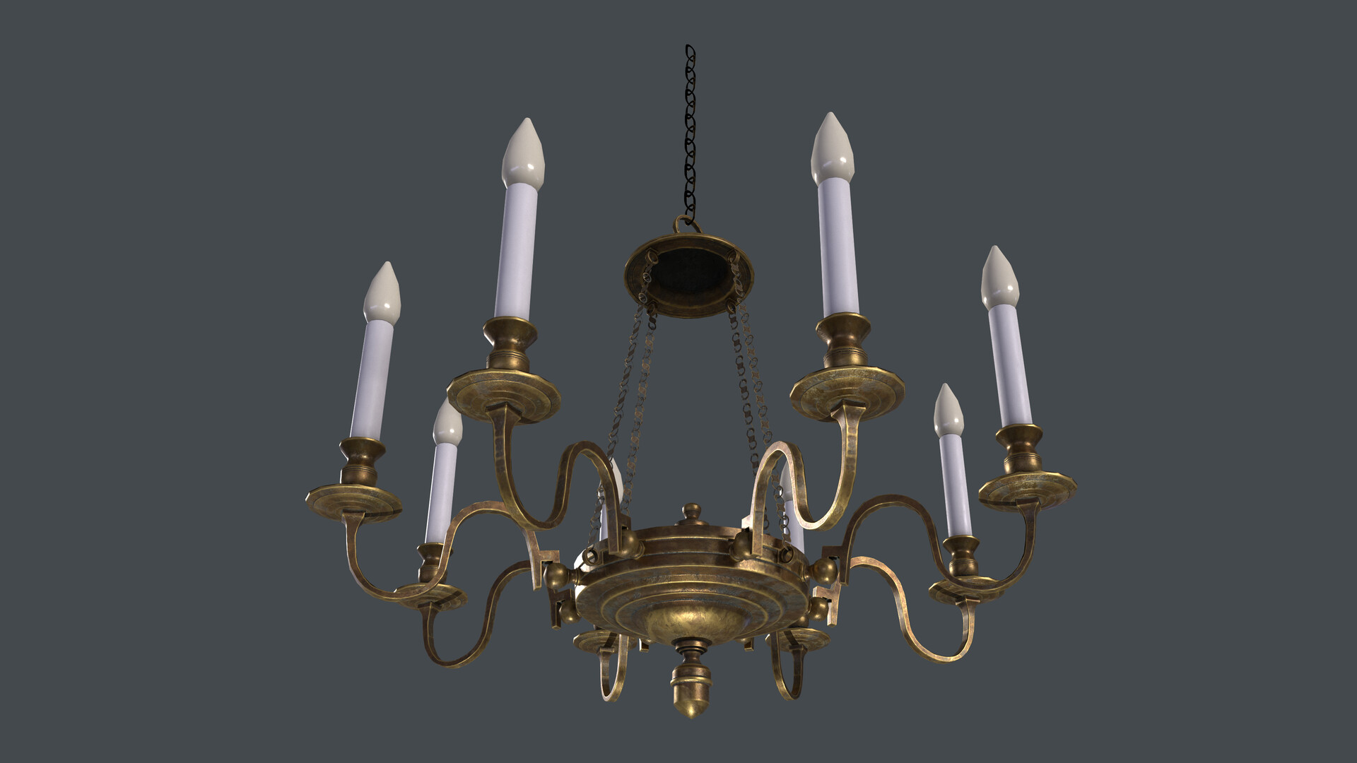 ArtStation - Antique Chandelier