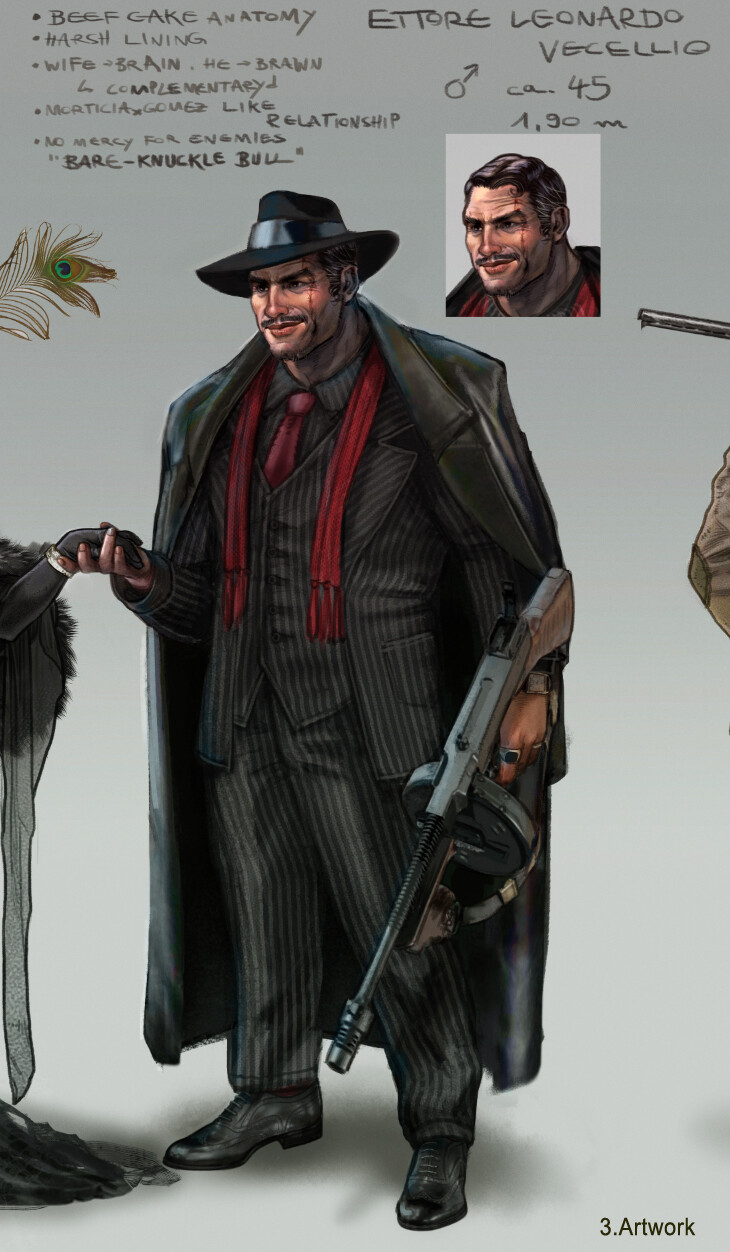 Mona Fuchs - 20s Mafia Concept Assignment