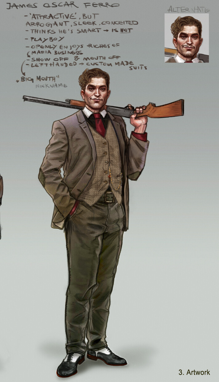 Mona Fuchs - 20s Mafia Concept Assignment