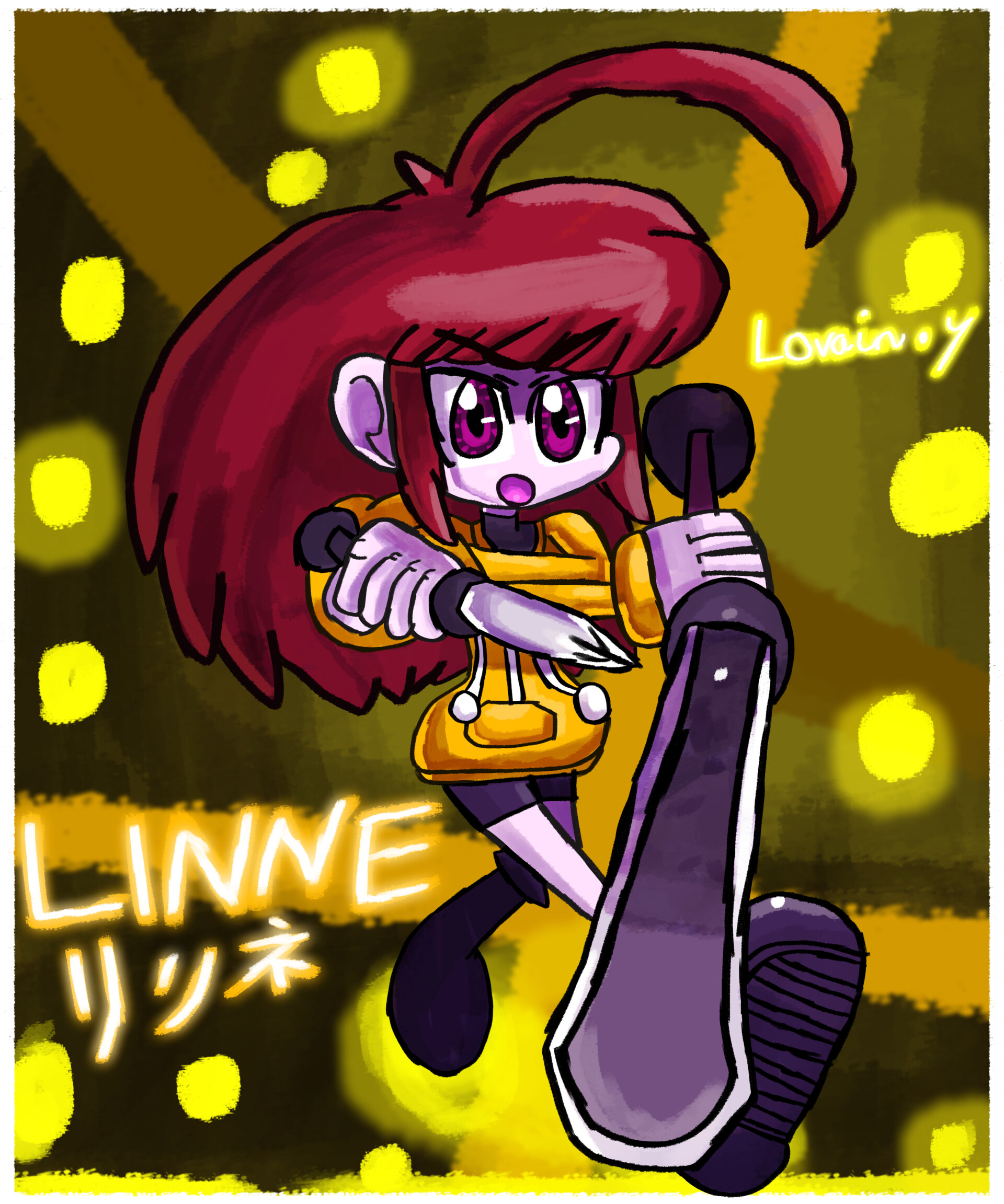 ArtStation - Linne (Under Night In-Birth) fanart