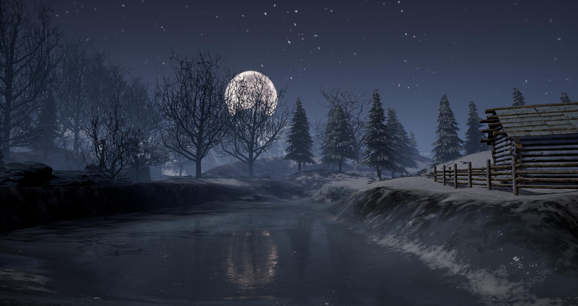 ArtStation - Snow Night