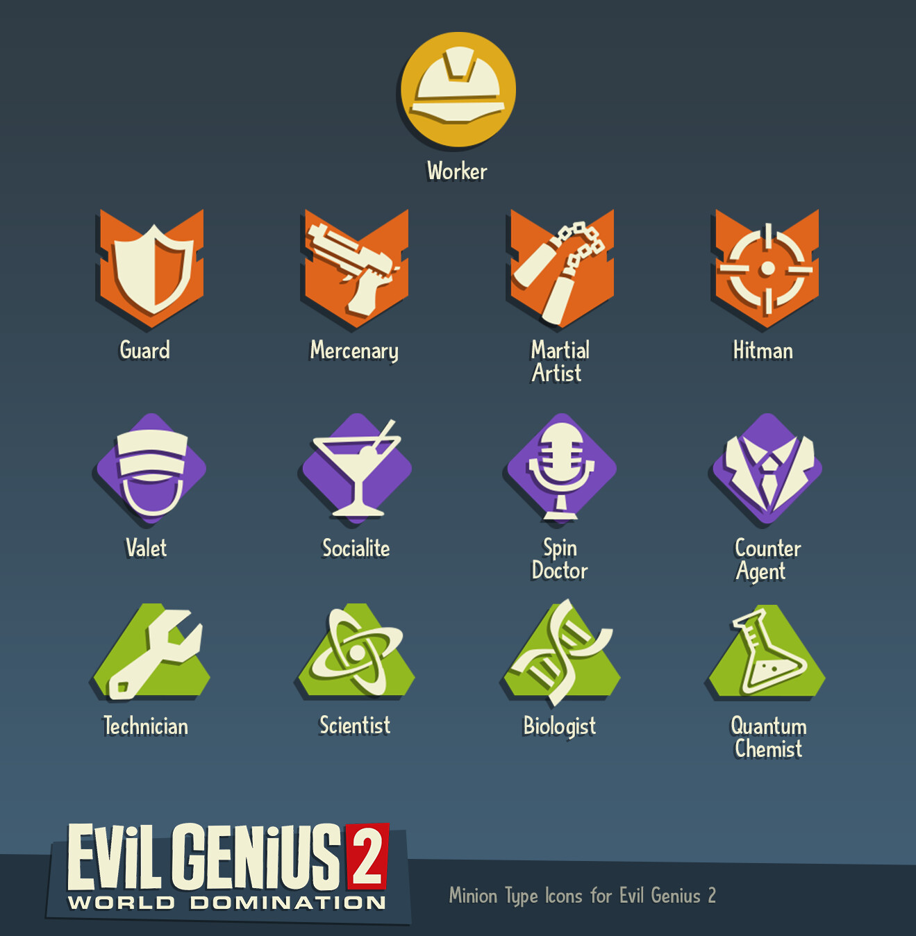 evil genius 2 logo