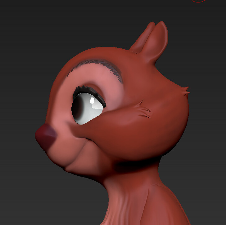 Sansho Artstation - Sword in the Stone: Squirrel Girl Homage