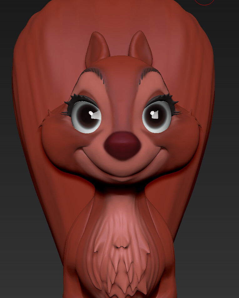 Sansho Artstation - Sword in the Stone: Squirrel Girl Homage