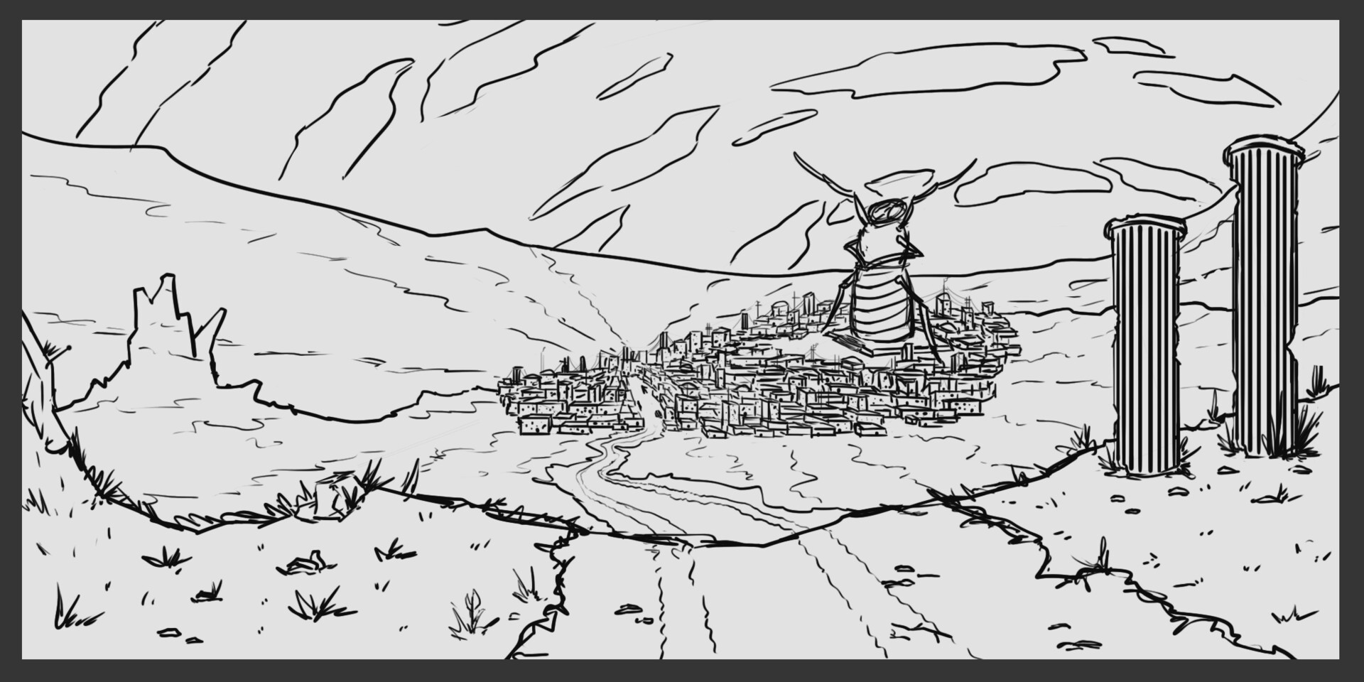 Dan Sheard - Ant Concept Art - Environment