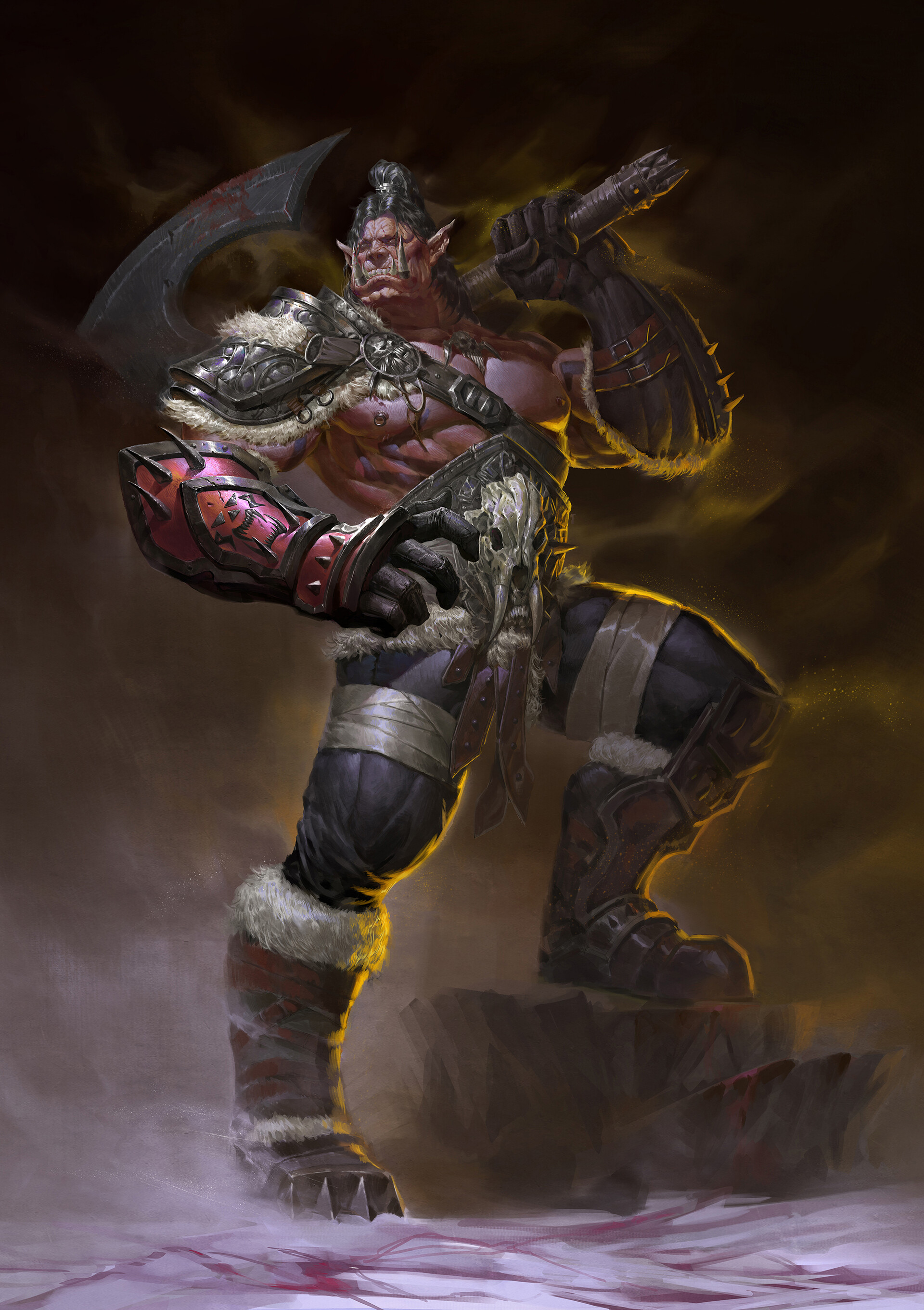 ArtStation - Grommash Hellscream Doujin Work
