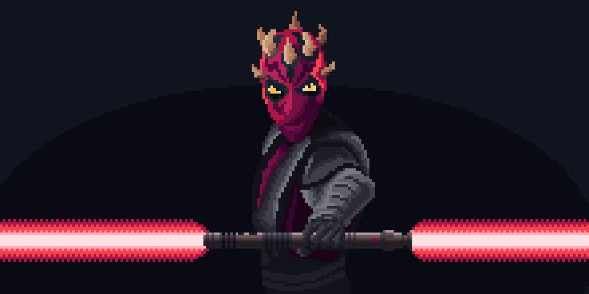 ArtStation - Maul Pixel-Art (The Clone Wars)