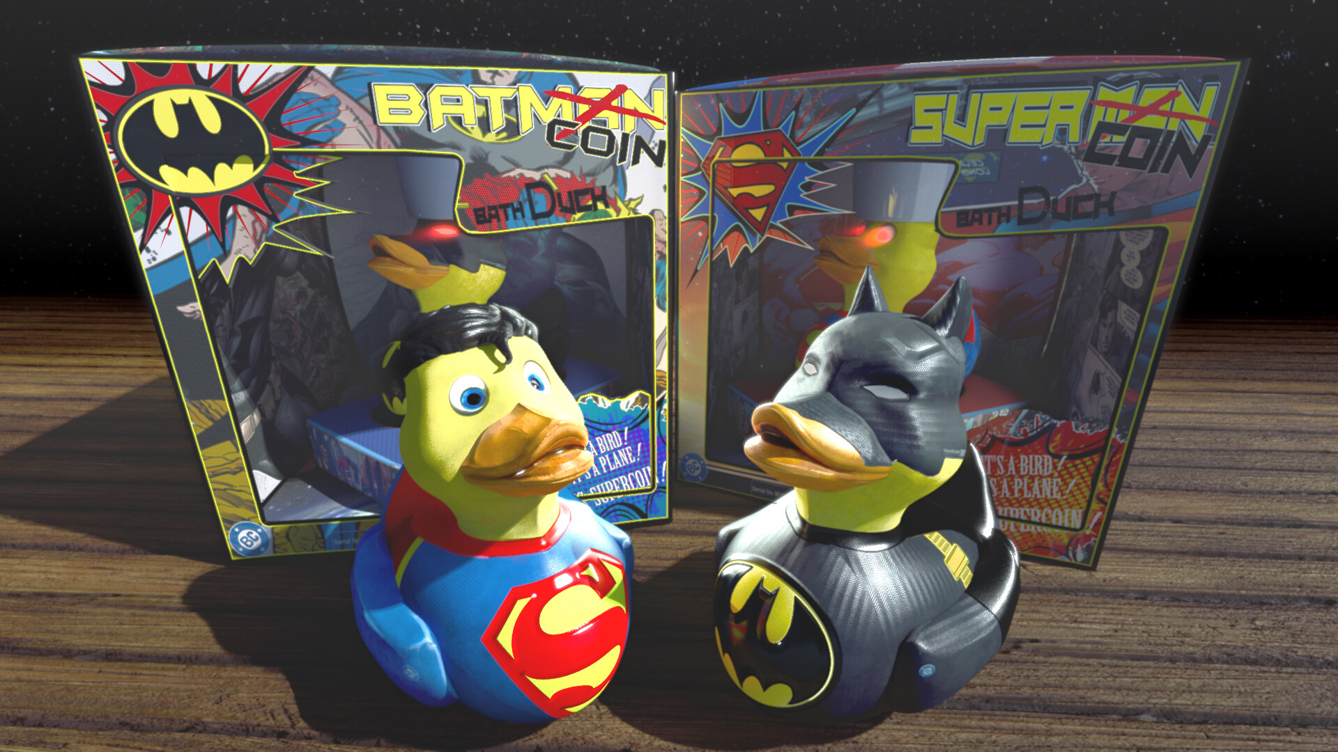 William Aussel - BatCoin & SuperCoin Mark II