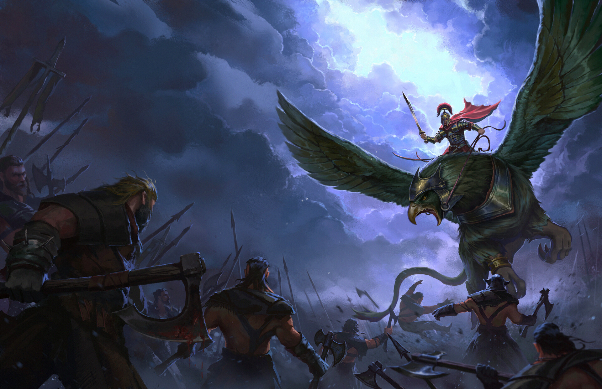 ArtStation - -The Talon's Fury-