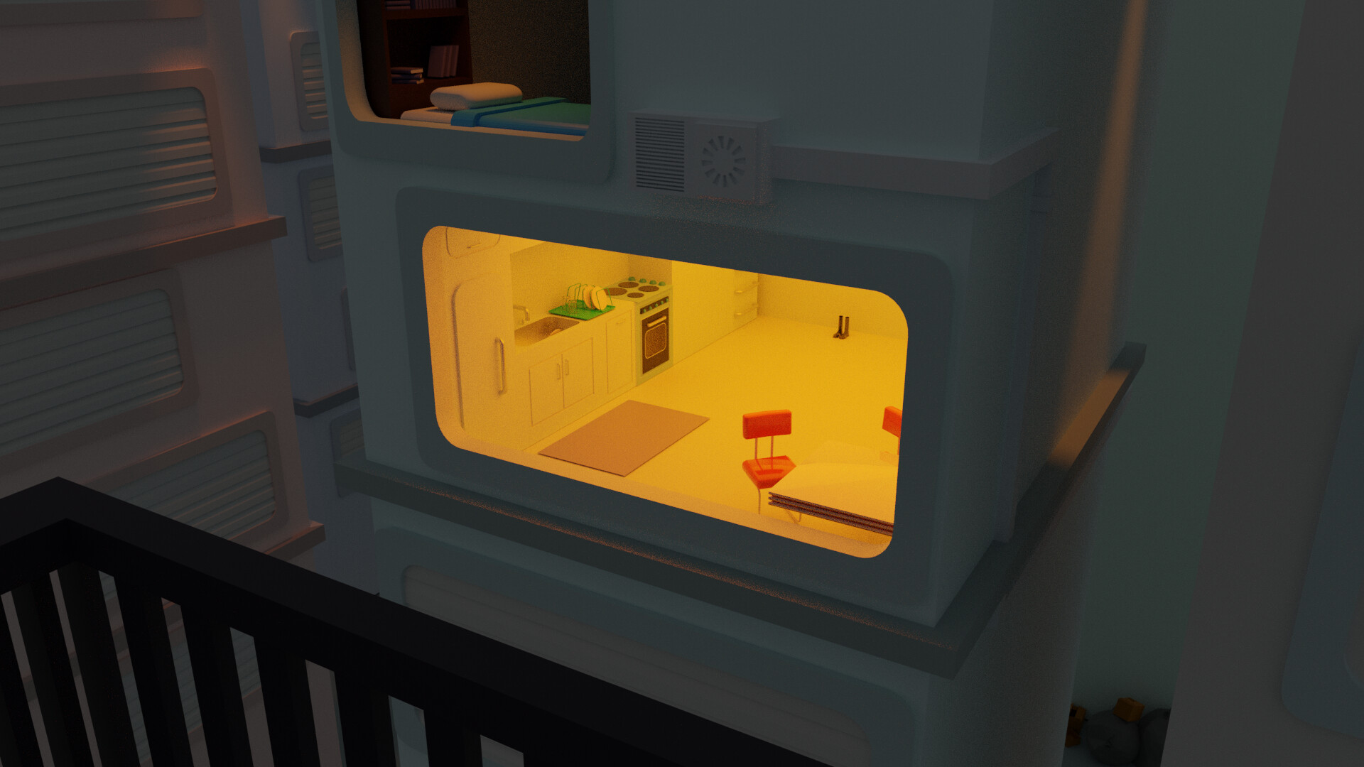 ArtStation - Rear Window