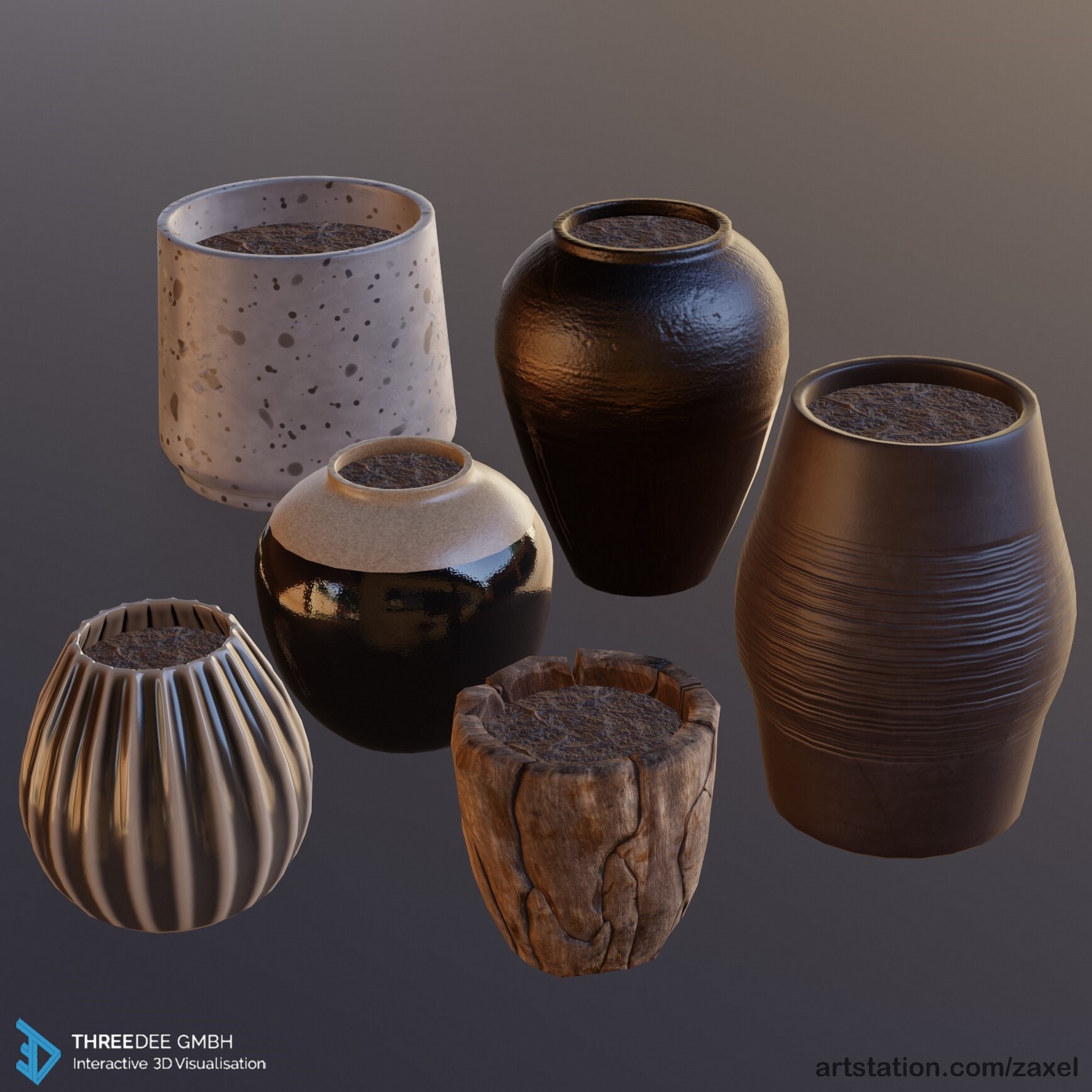 ArtStation - Pots and Vases