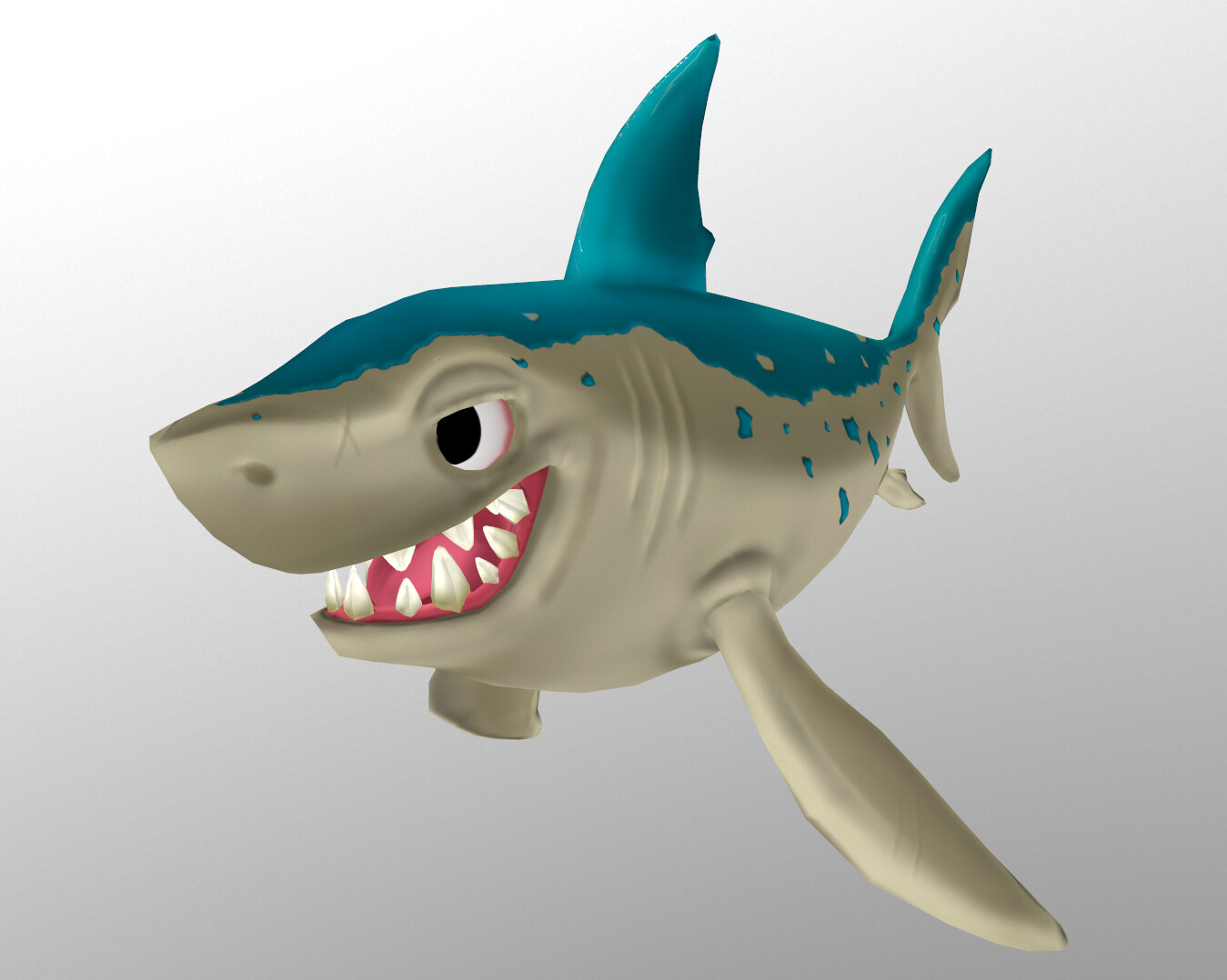 ArtStation - Funny Shark