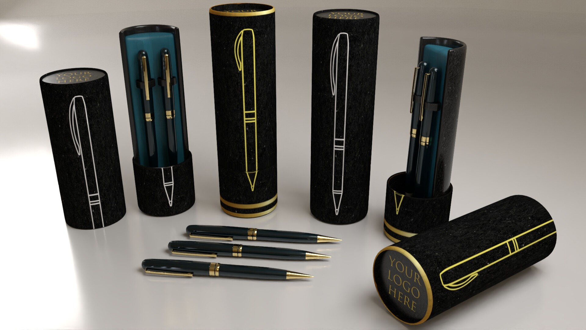 ArtStation - pen packaging