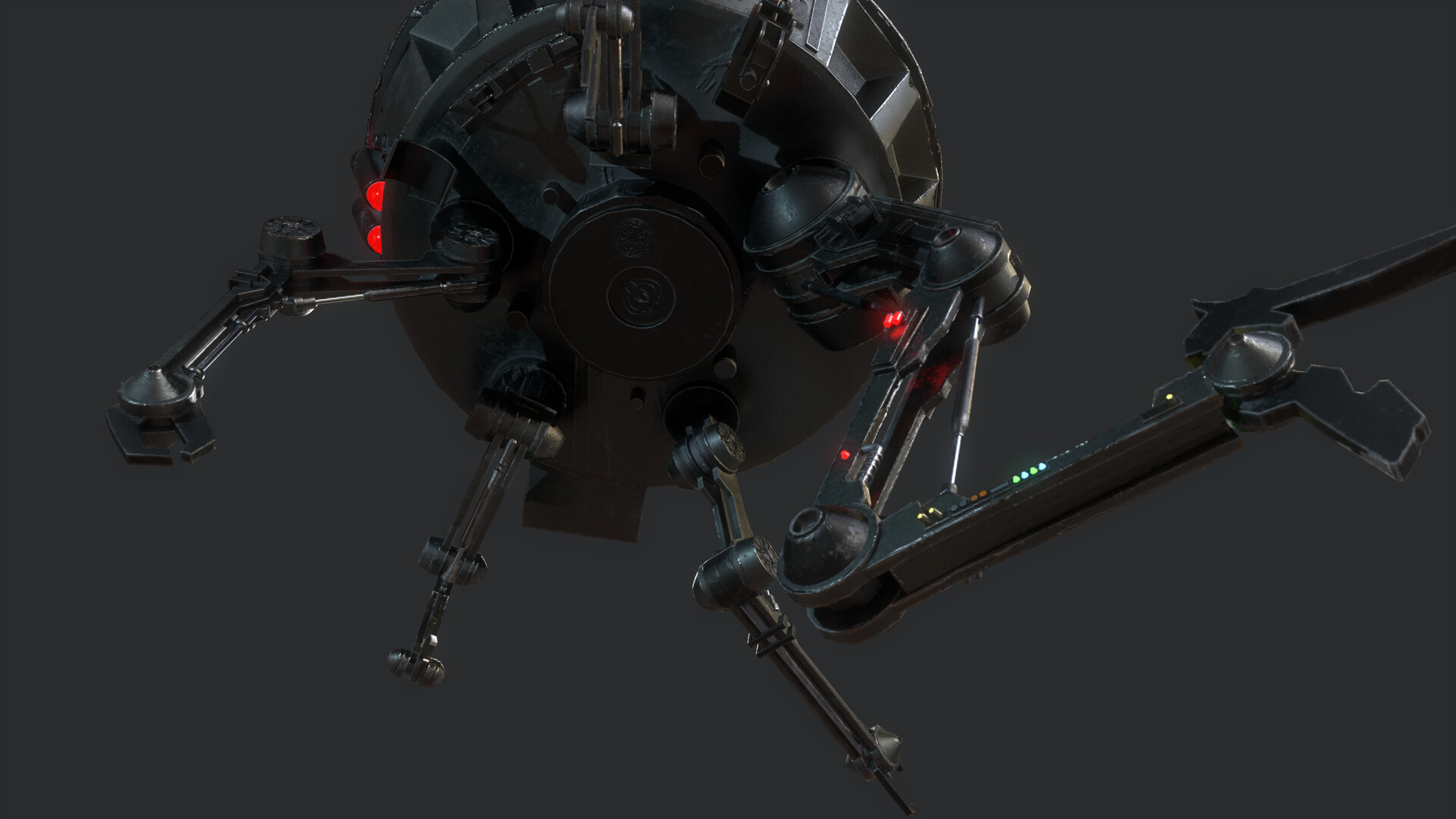 3D Artist Pablo Garcia - Arakyd Viper Probe Droid