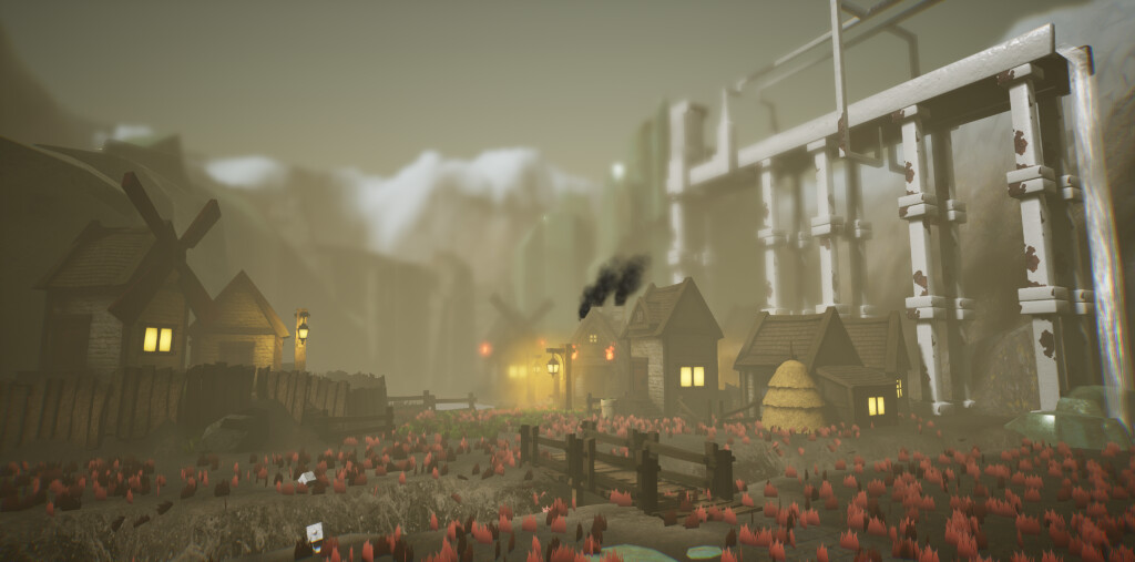 ArtStation - New old Village