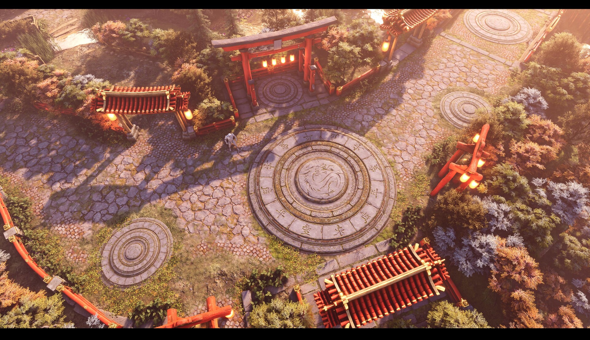 ArtStation - Japan top-down prototype map