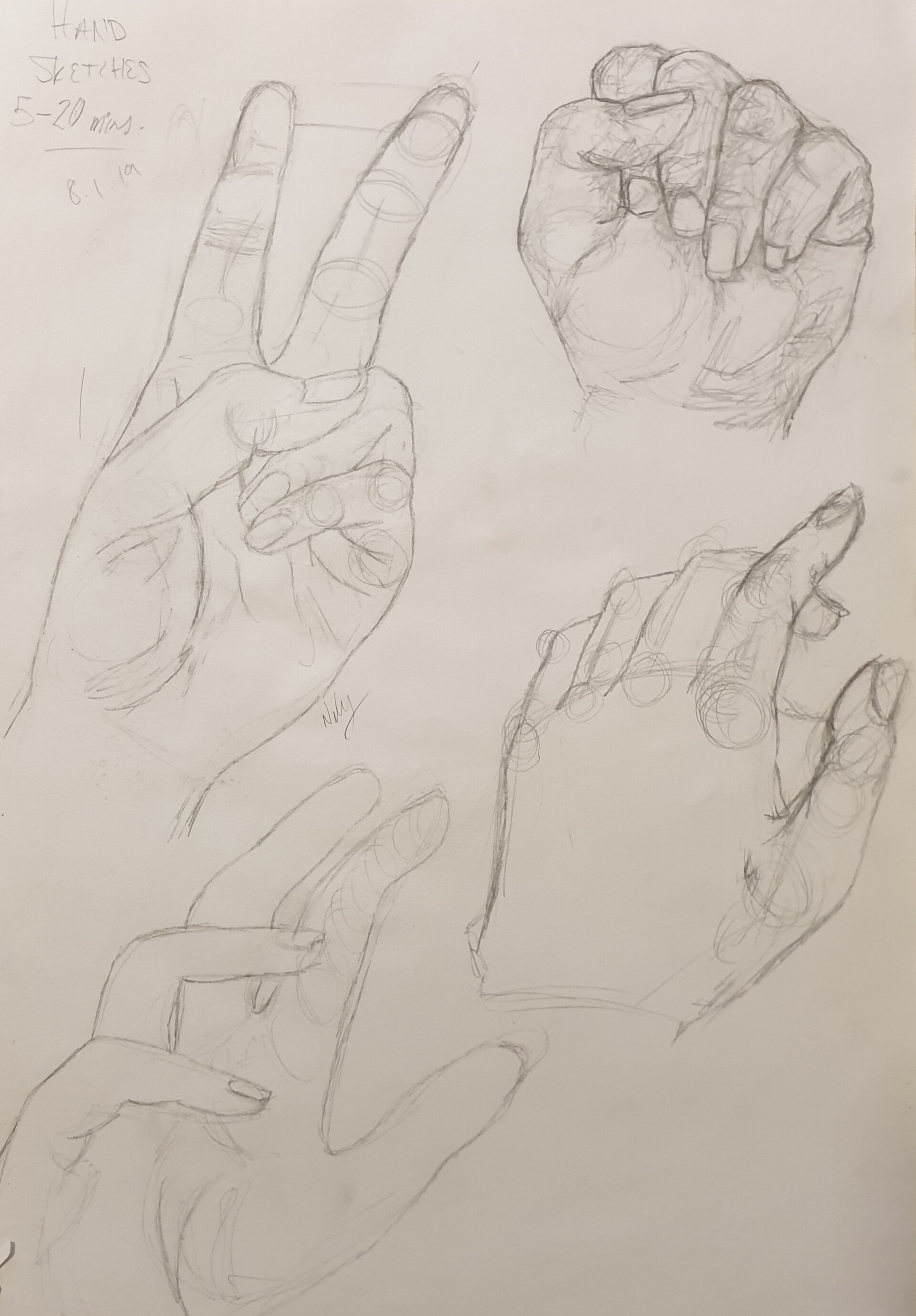 ArtStation - Life Drawing Studies