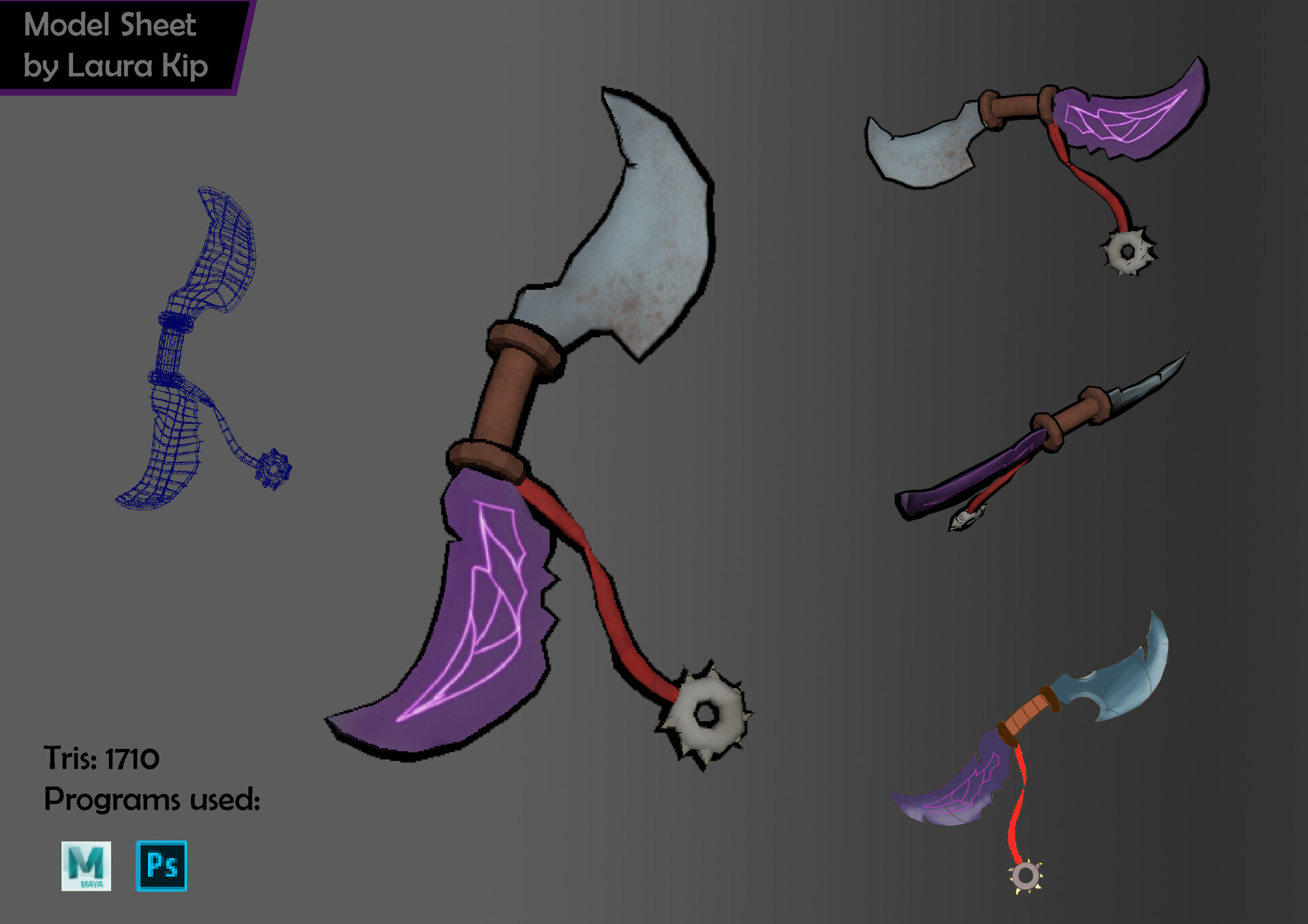 ArtStation - Stylized Knife