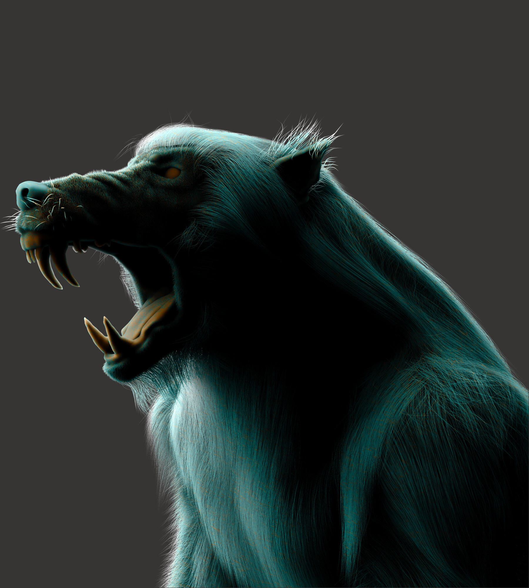 ArtStation - Nightmares werwolf
