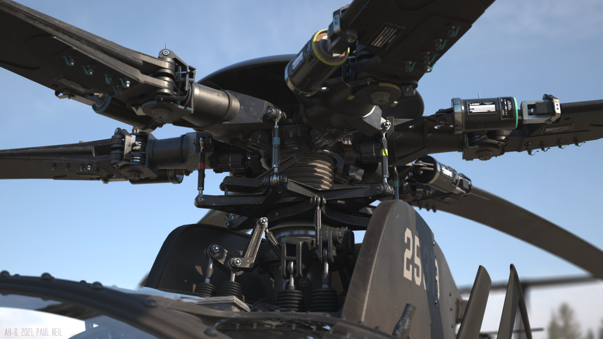 Paul Neil - AH6 Littlebird