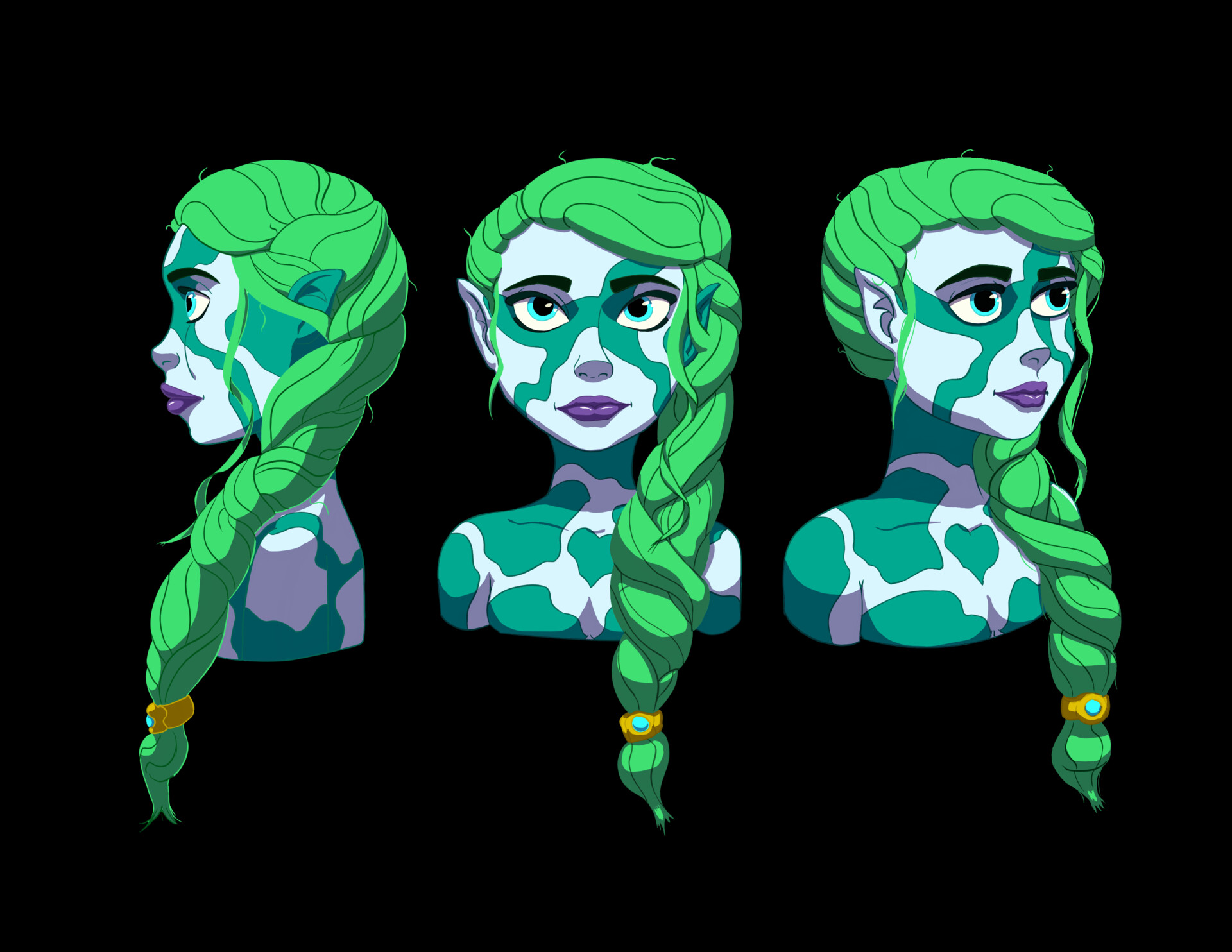 ArtStation - Scifi Elf - Character Design - Visual Development